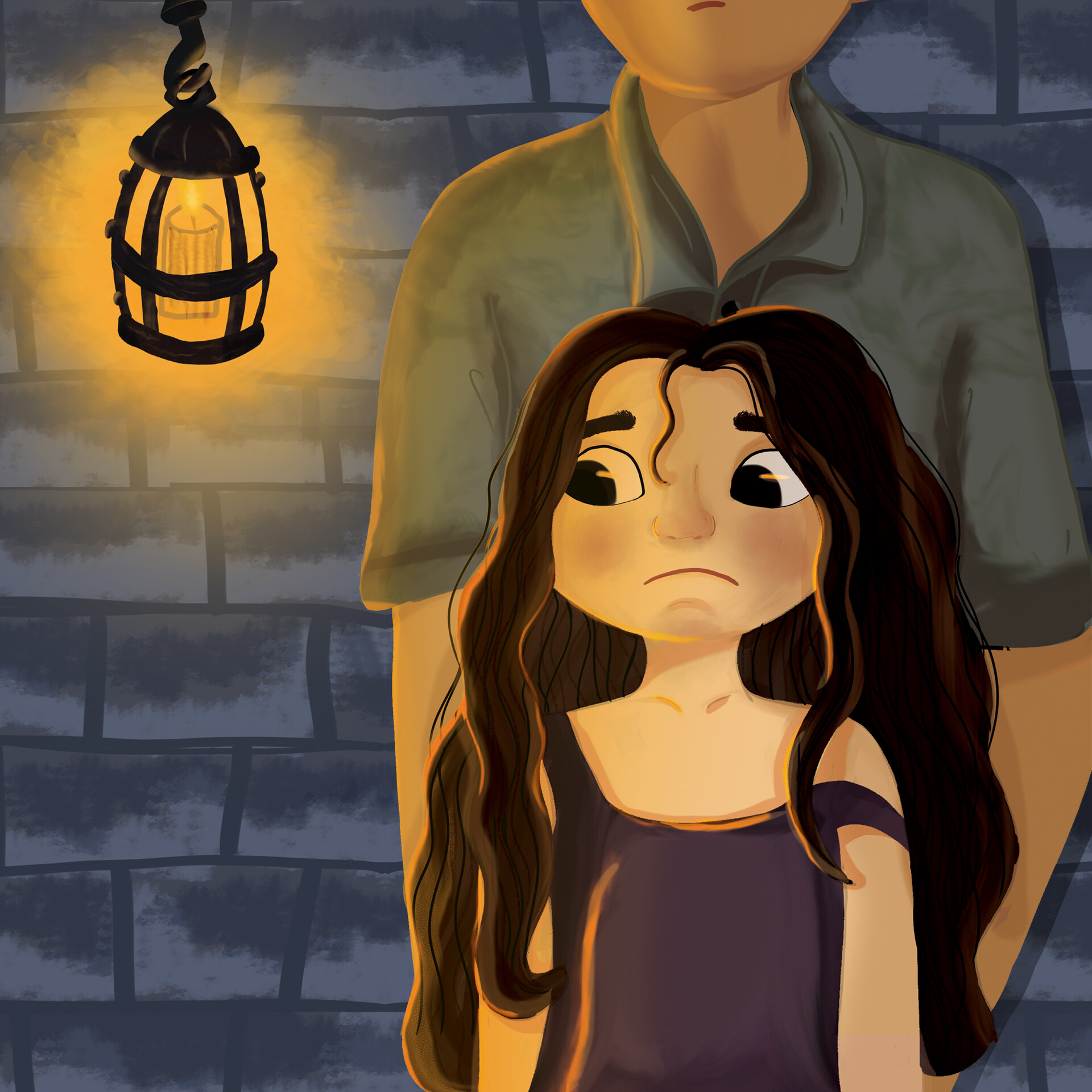 ArtStation - Scared Girl