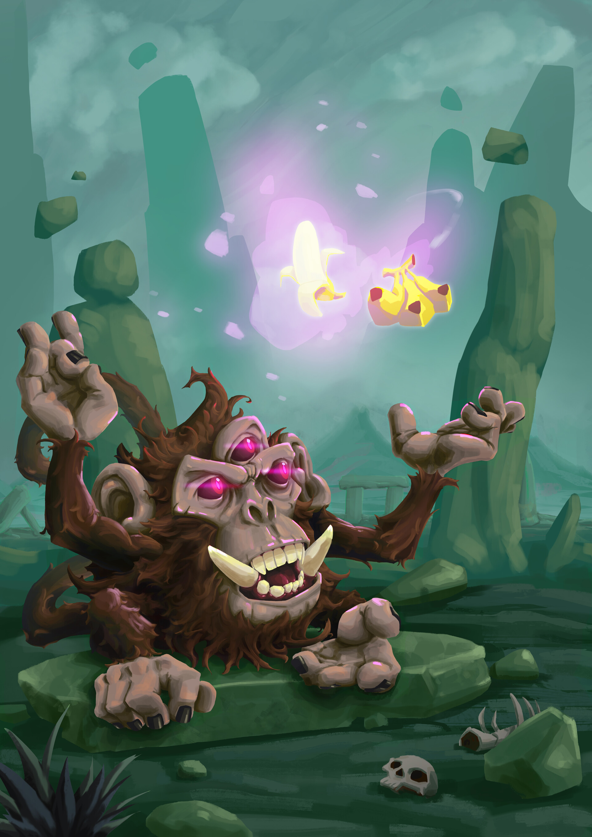 ArtStation - Psychic Ape