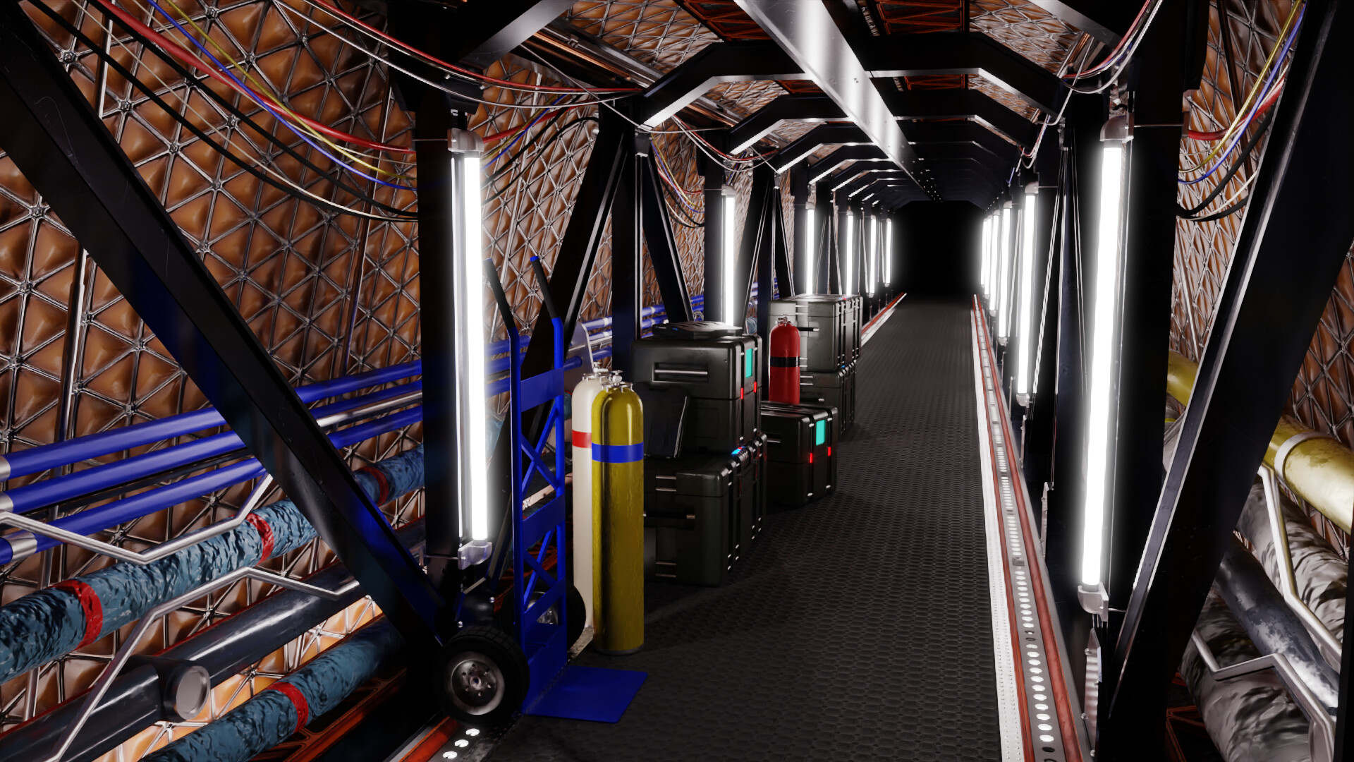 Daniel Grove - Modular Sci-Fi interiors pack