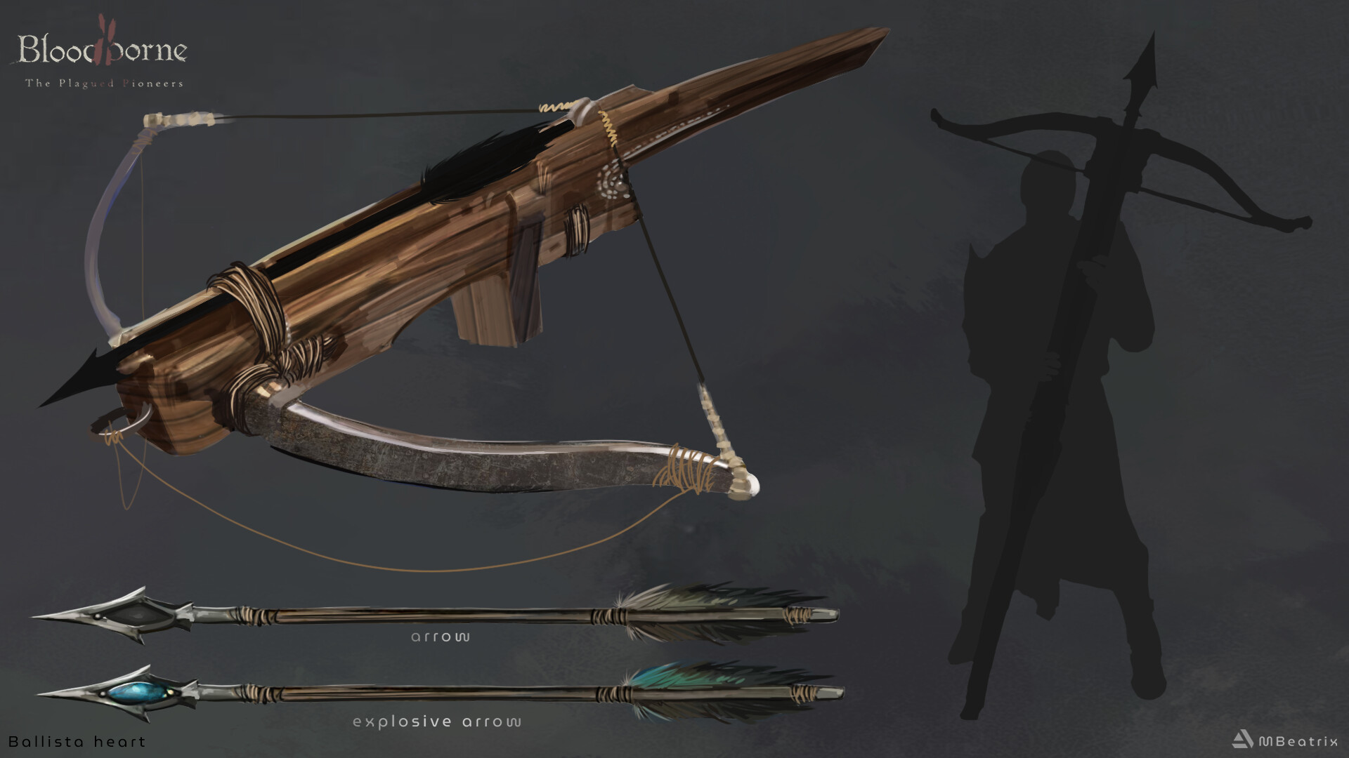 bloodborne yellow down arrow