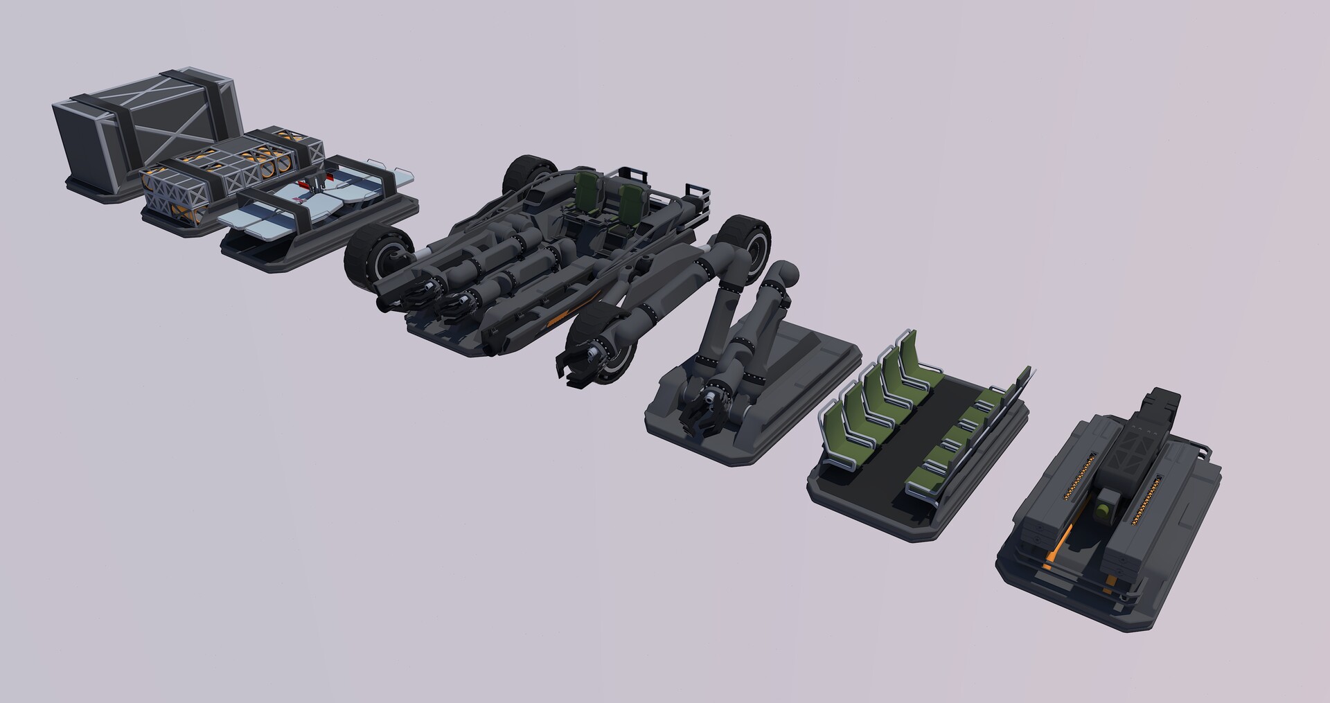 Alius Blade - Open Chassis Modular Rover OCMR Type-01