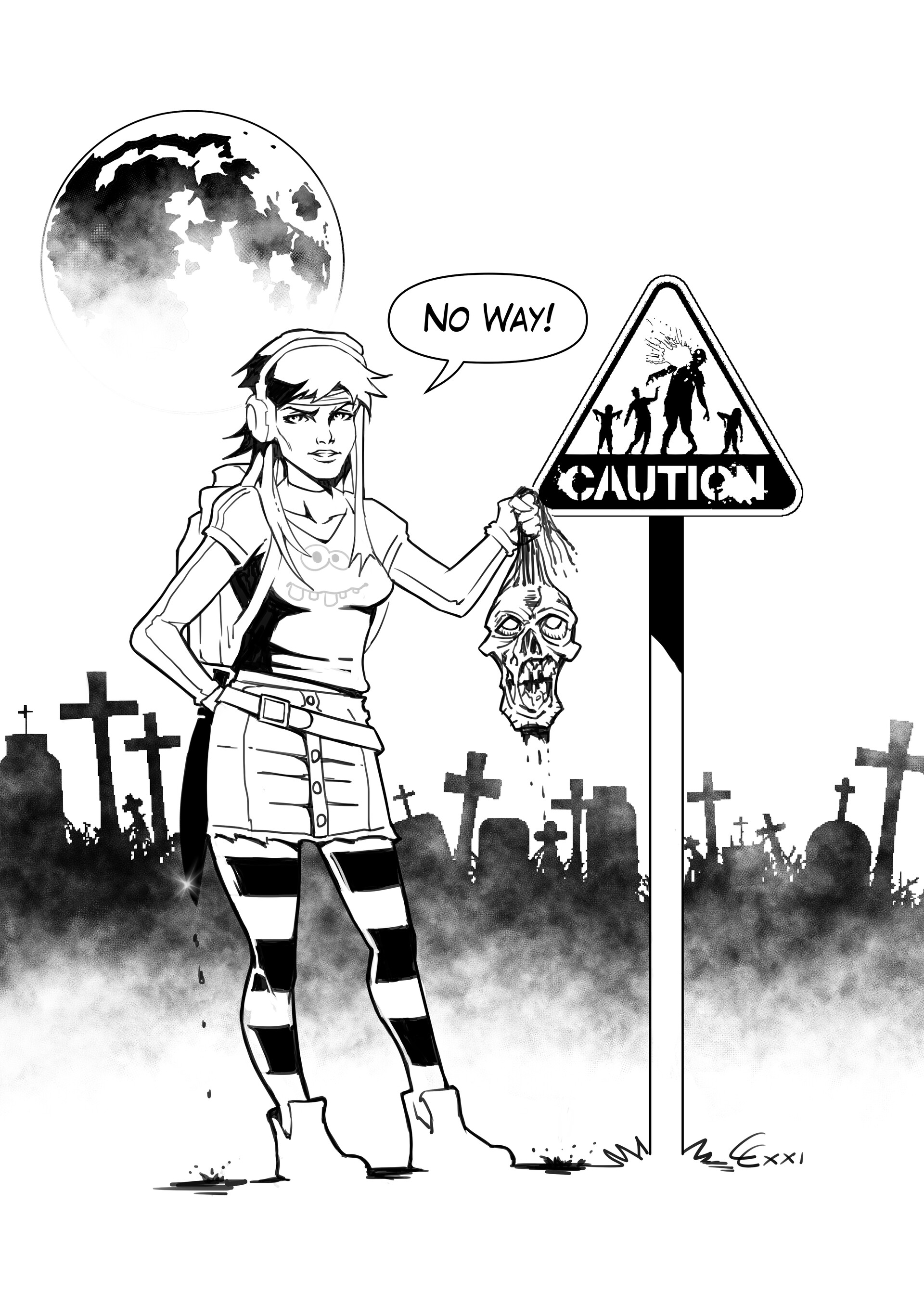 ArtStation - Zombie Hunter