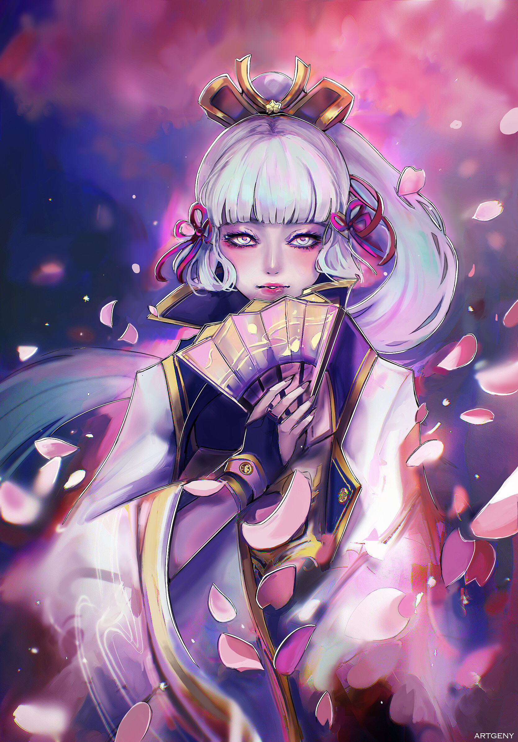 ArtStation - kamisato ayaka (genshin impact)