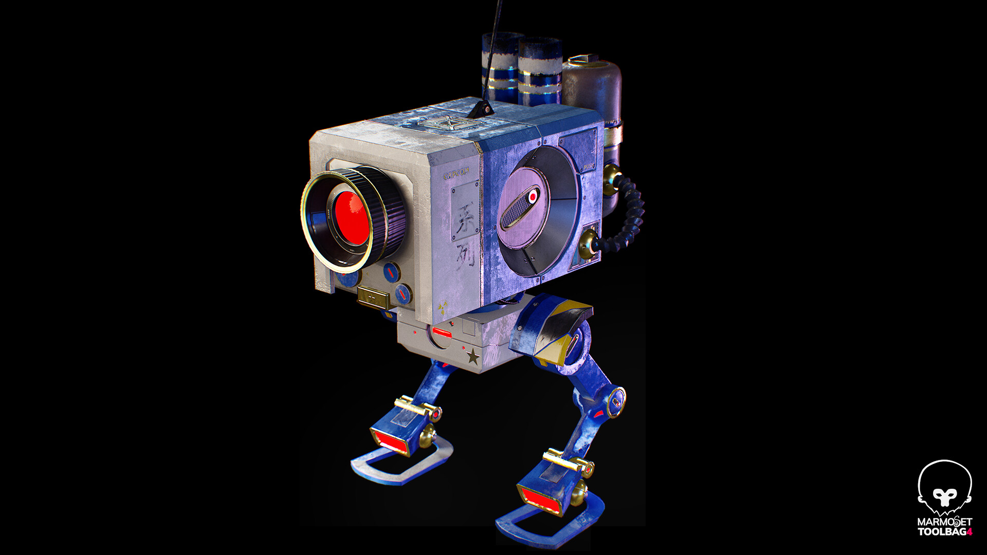 ArtStation - Spy Robot - Capcom's Captain Commando Stilyzed