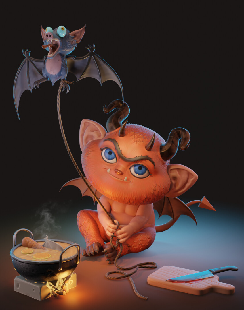 ArtStation - Diablito Blender
