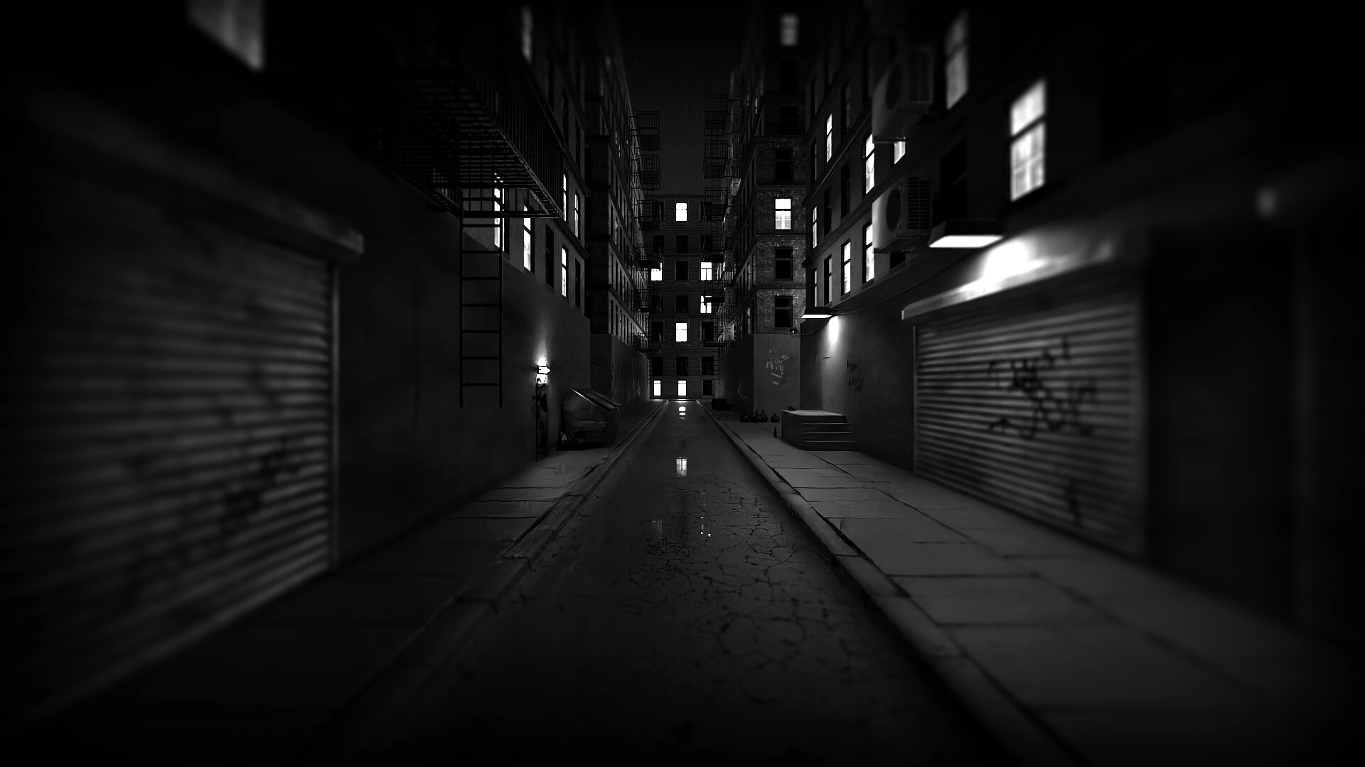 ArtStation - Dark Alley