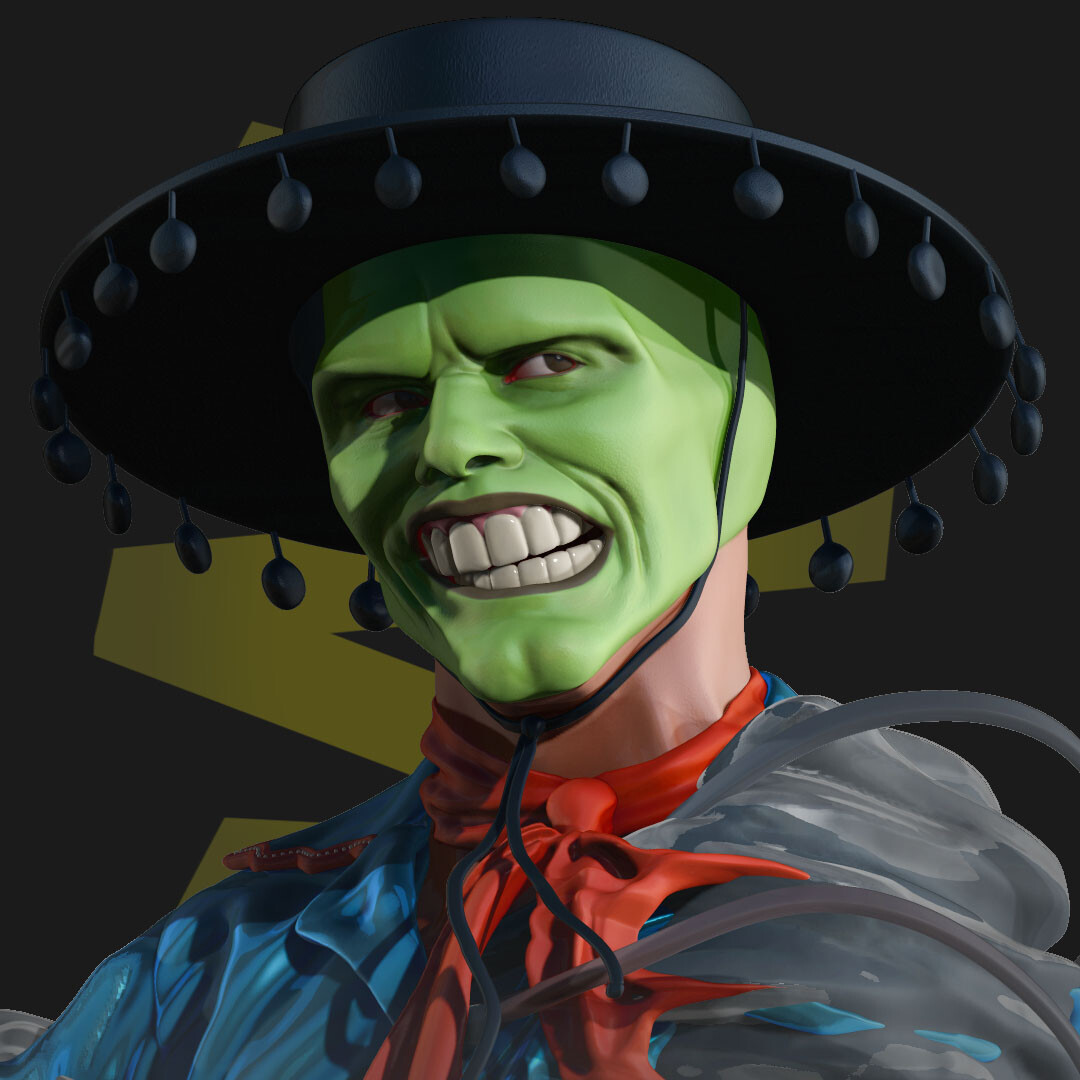 ArtStation - The Mask Unleashed (Coloured)