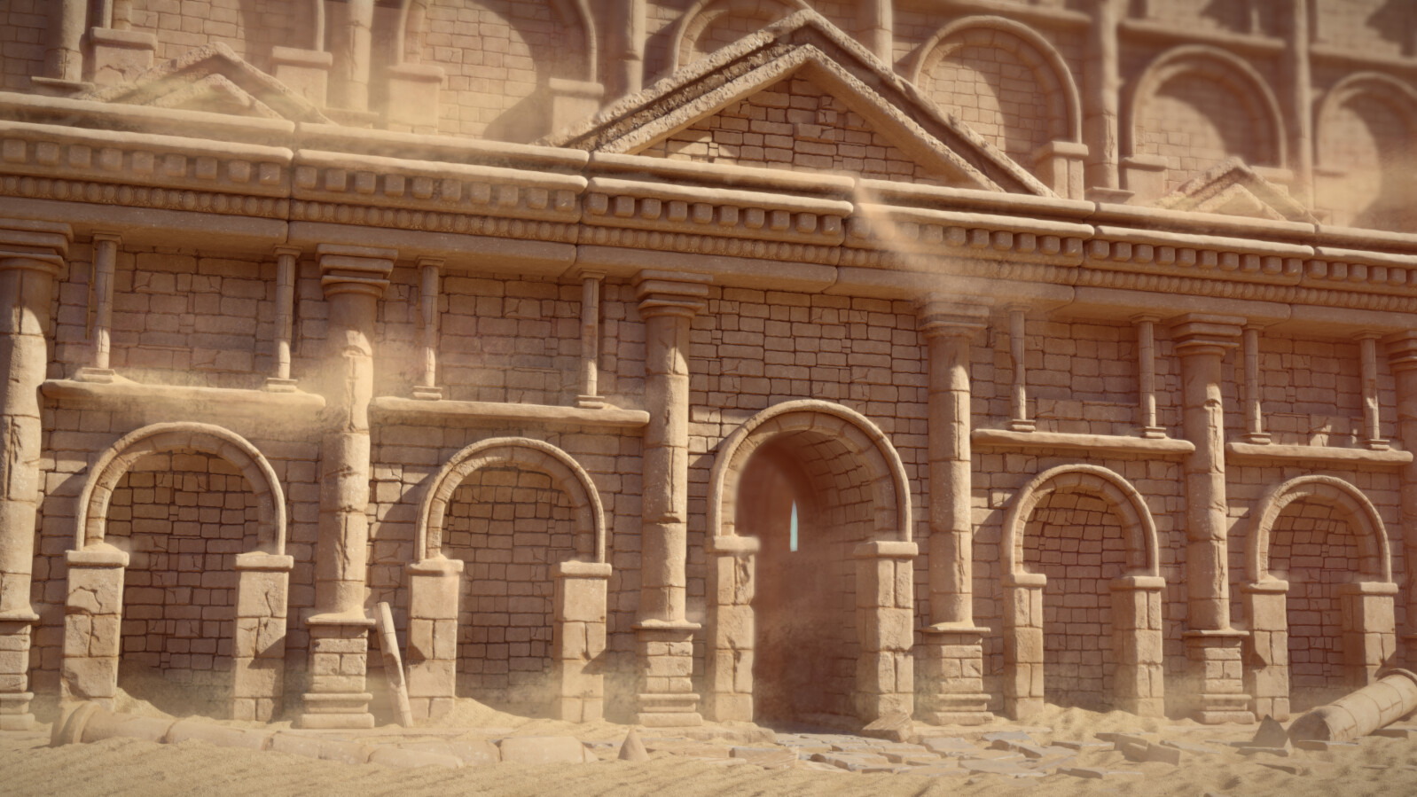 ArtStation - Desert Temple