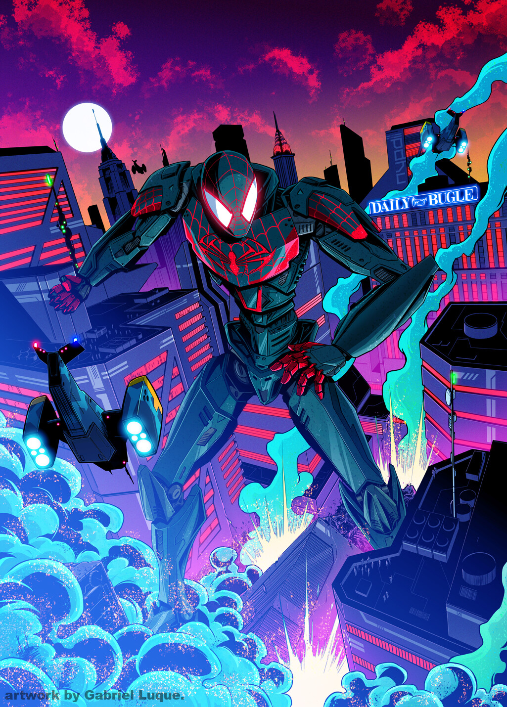 Mecha and Operator by Vasiliy Kovpak : ImaginaryMechs