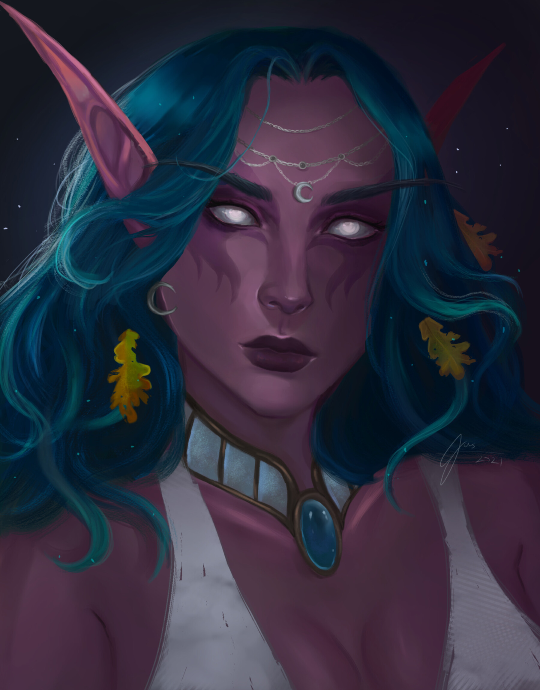 ArtStation - Tyrande Whisperwind