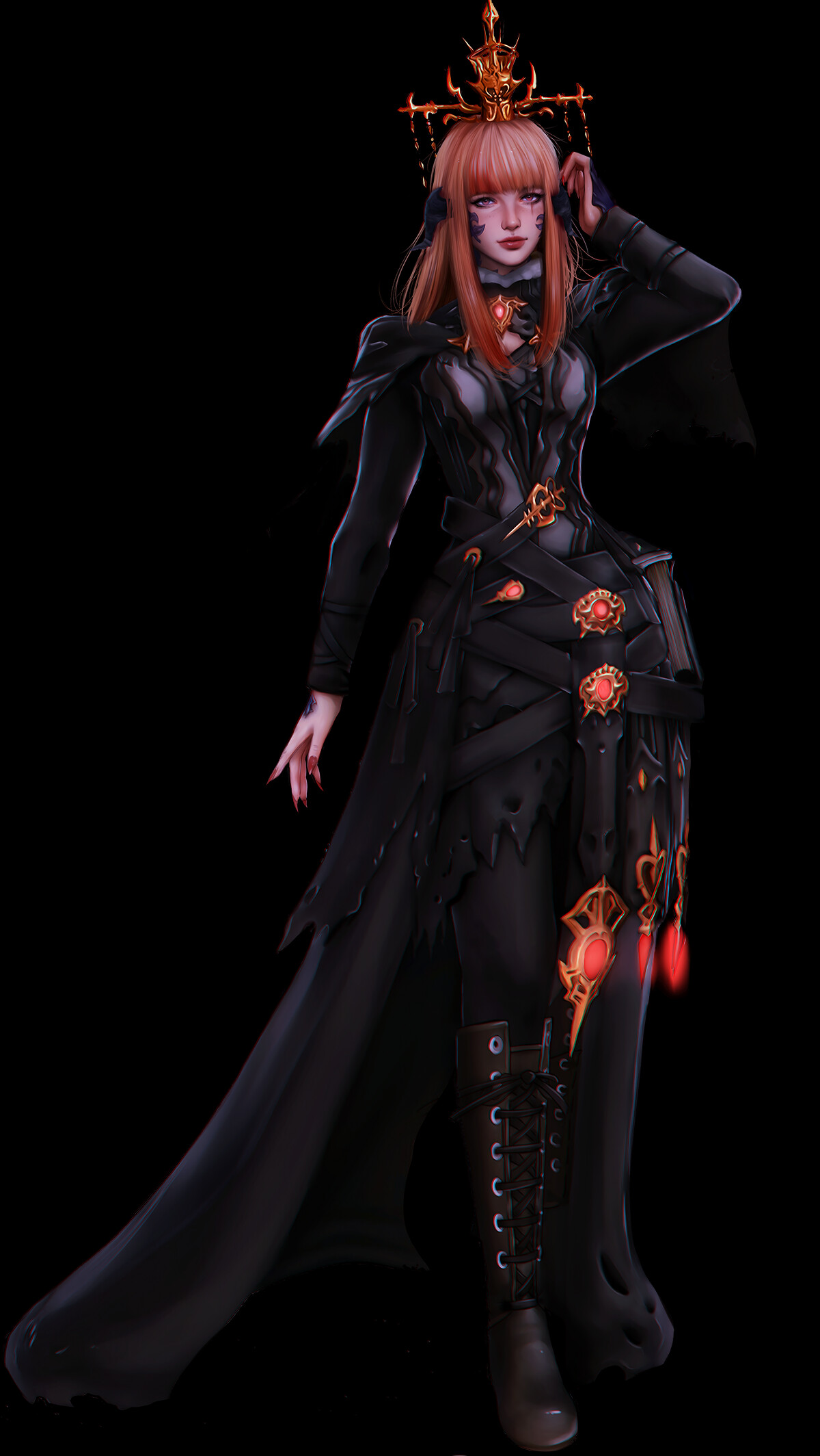 ArtStation - Dragon Queen - Full Length FFXIV Commission