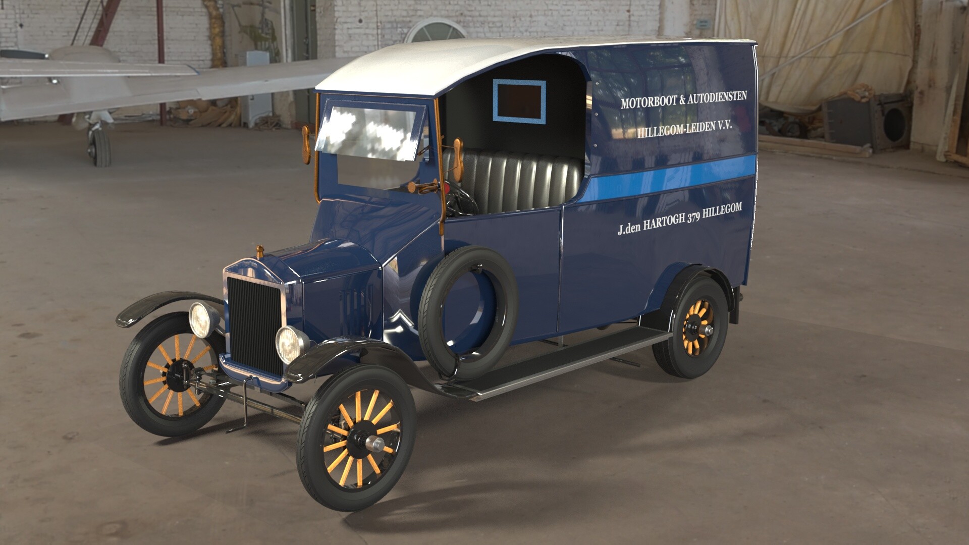 ArtStation - Zeppelin Hybrid Car