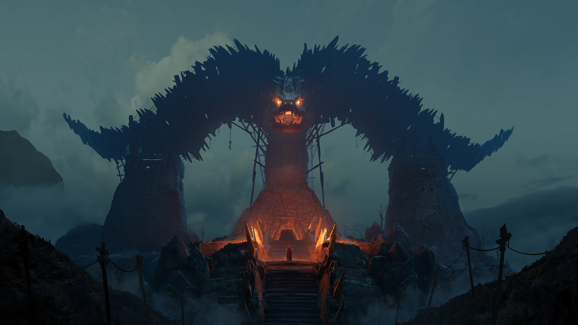 Dragon Temple by Roman Gaydakov : r/ImaginaryTemples