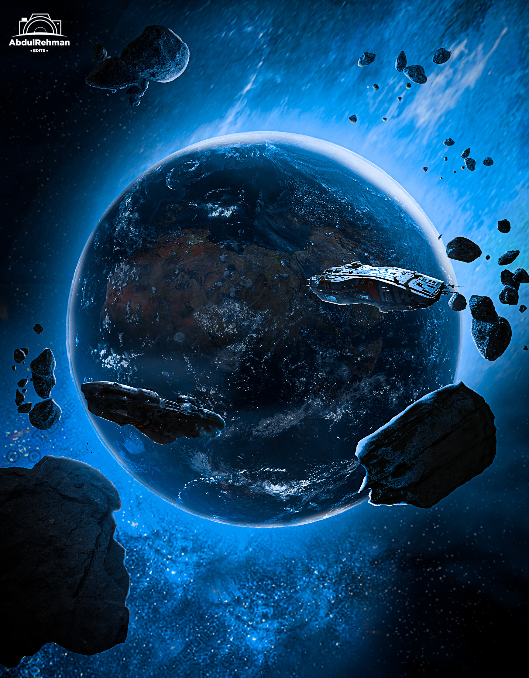 ArtStation - Blue space