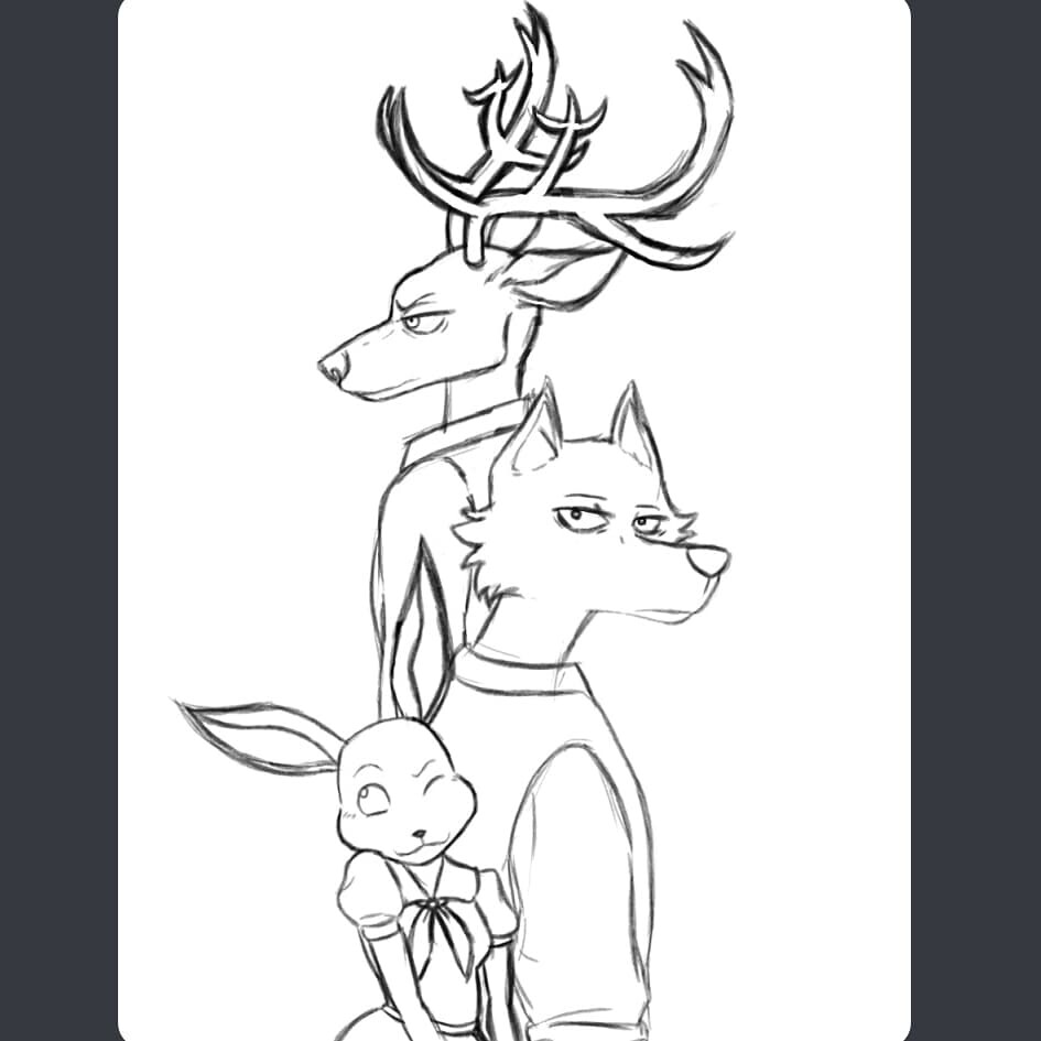 ArtStation - Beastars Step by Step!