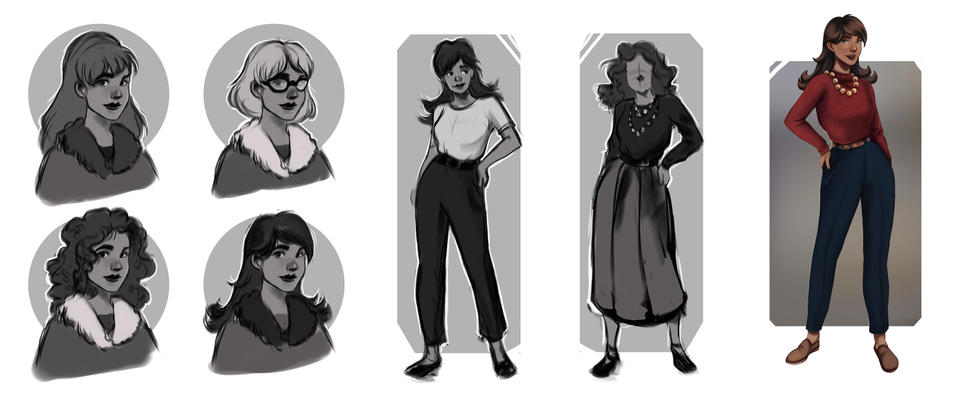 Emely Berkholz - Masquerade | Character Design