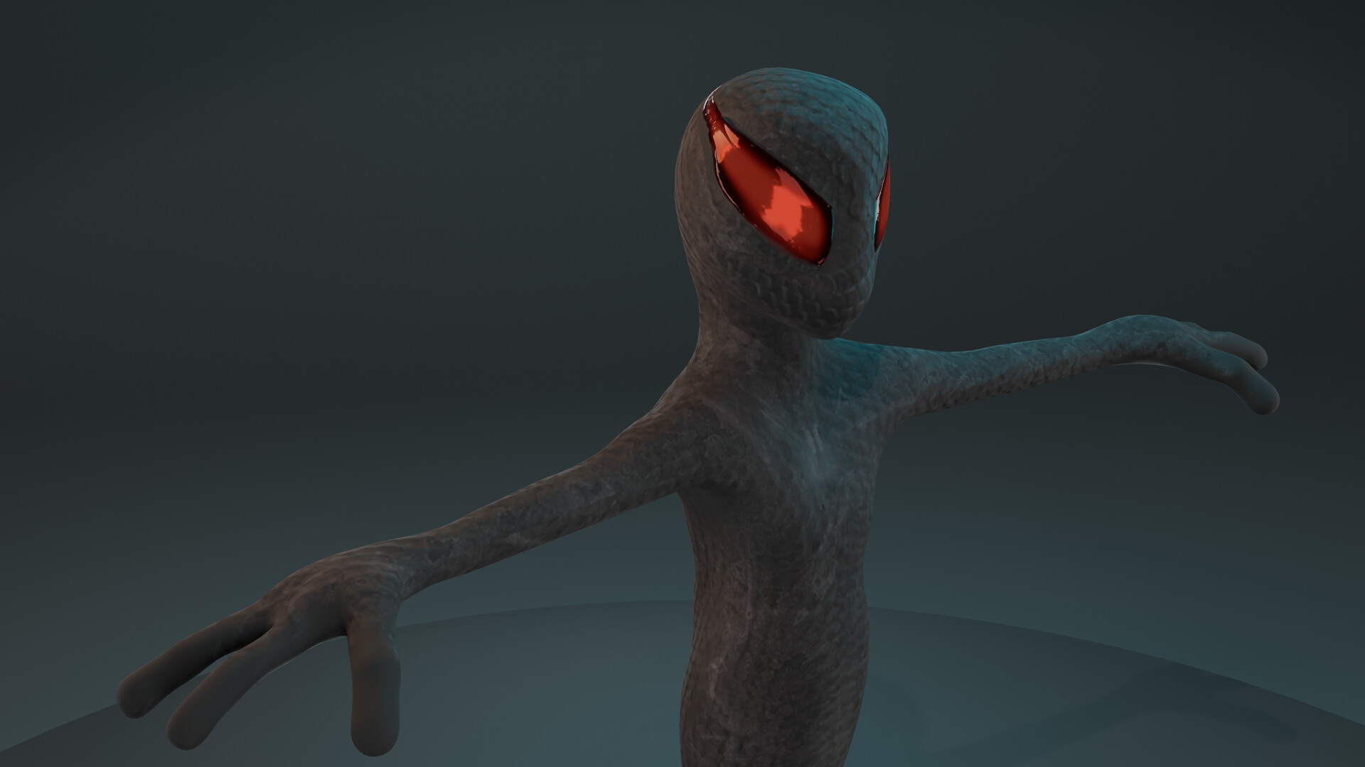 ArtStation - baby lizard ghost