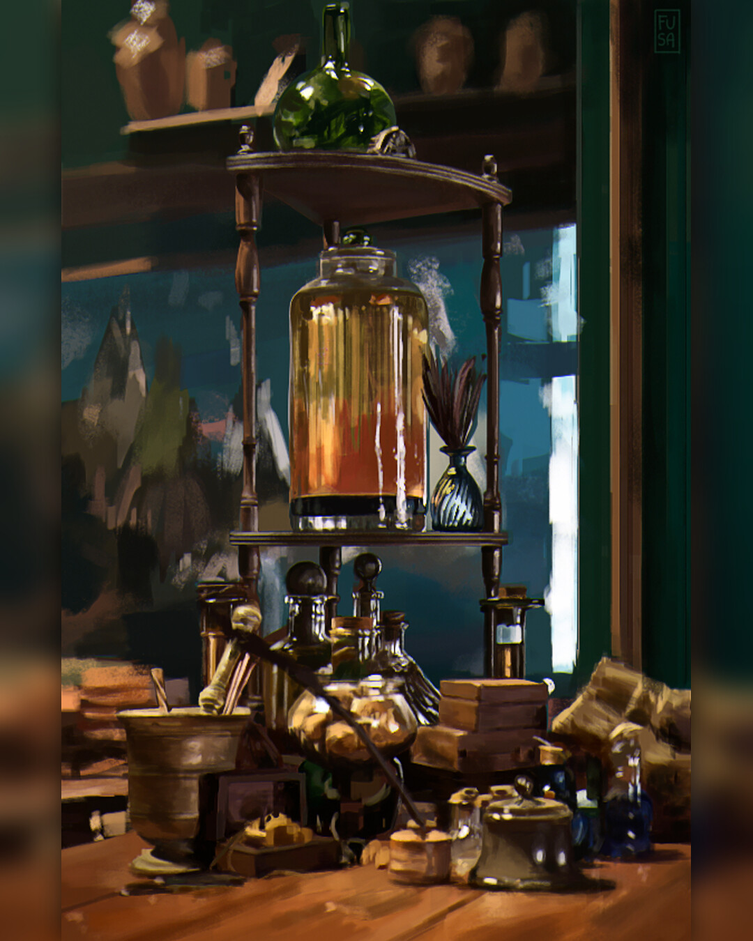 ArtStation - SMELLY JARS · Still Life