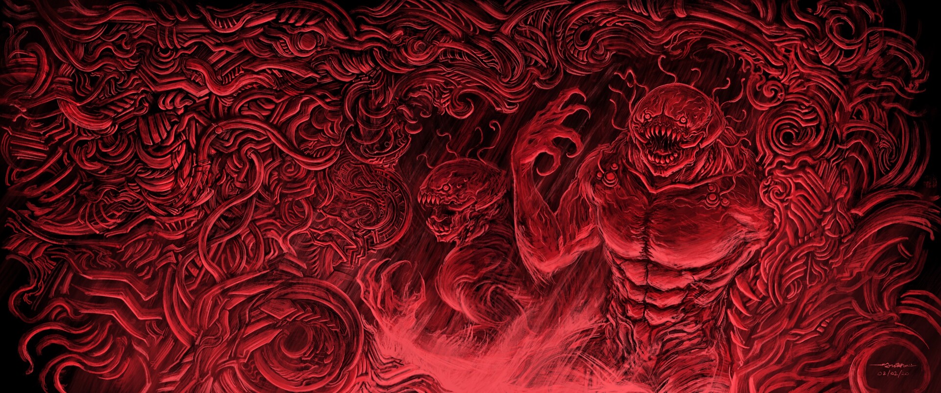 ArtStation - Cyber Ogre Concept