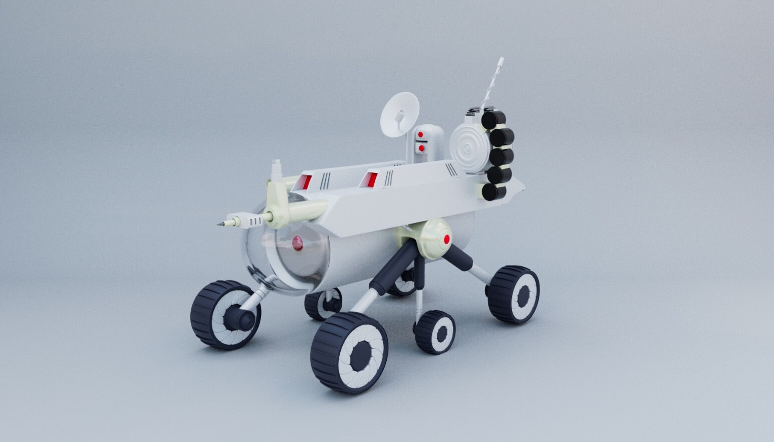 ArtStation - Space rover Render