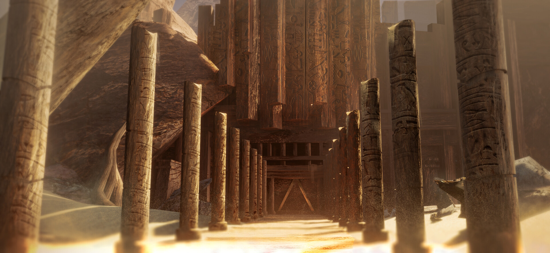 ArtStation - Desert Ruins