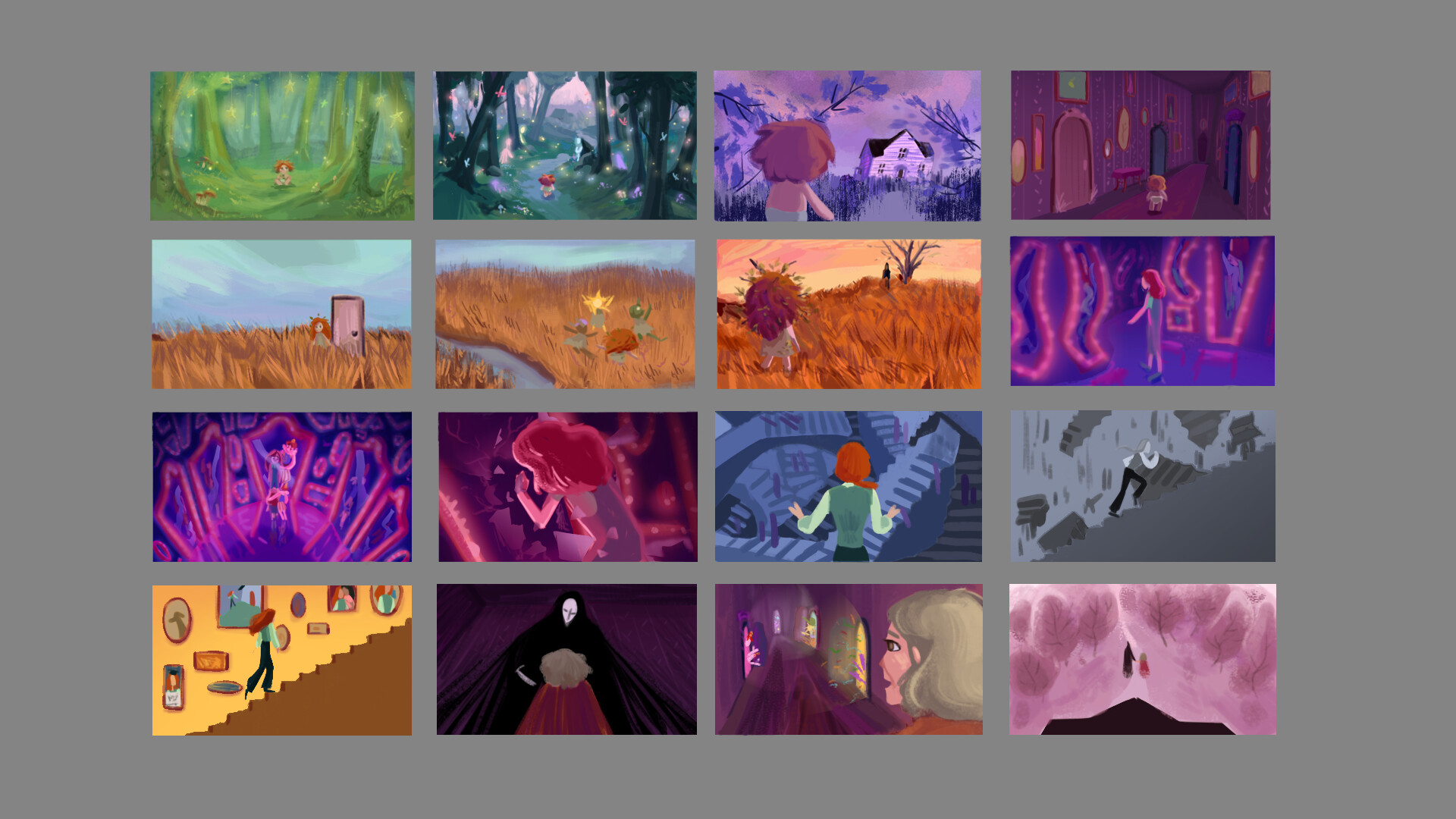 ArtStation - Color Script