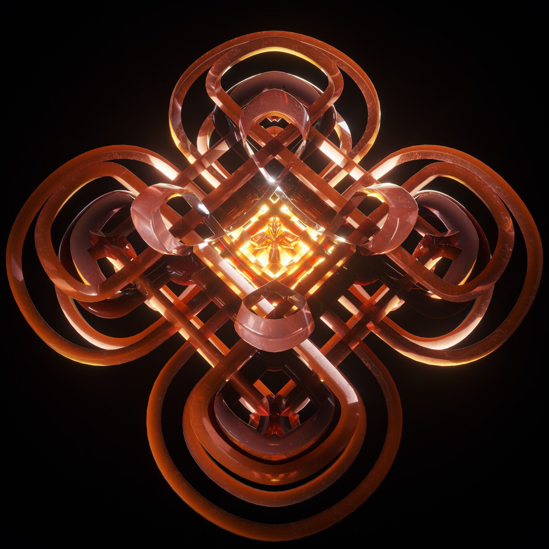 ArtStation - Abstract Glass Form