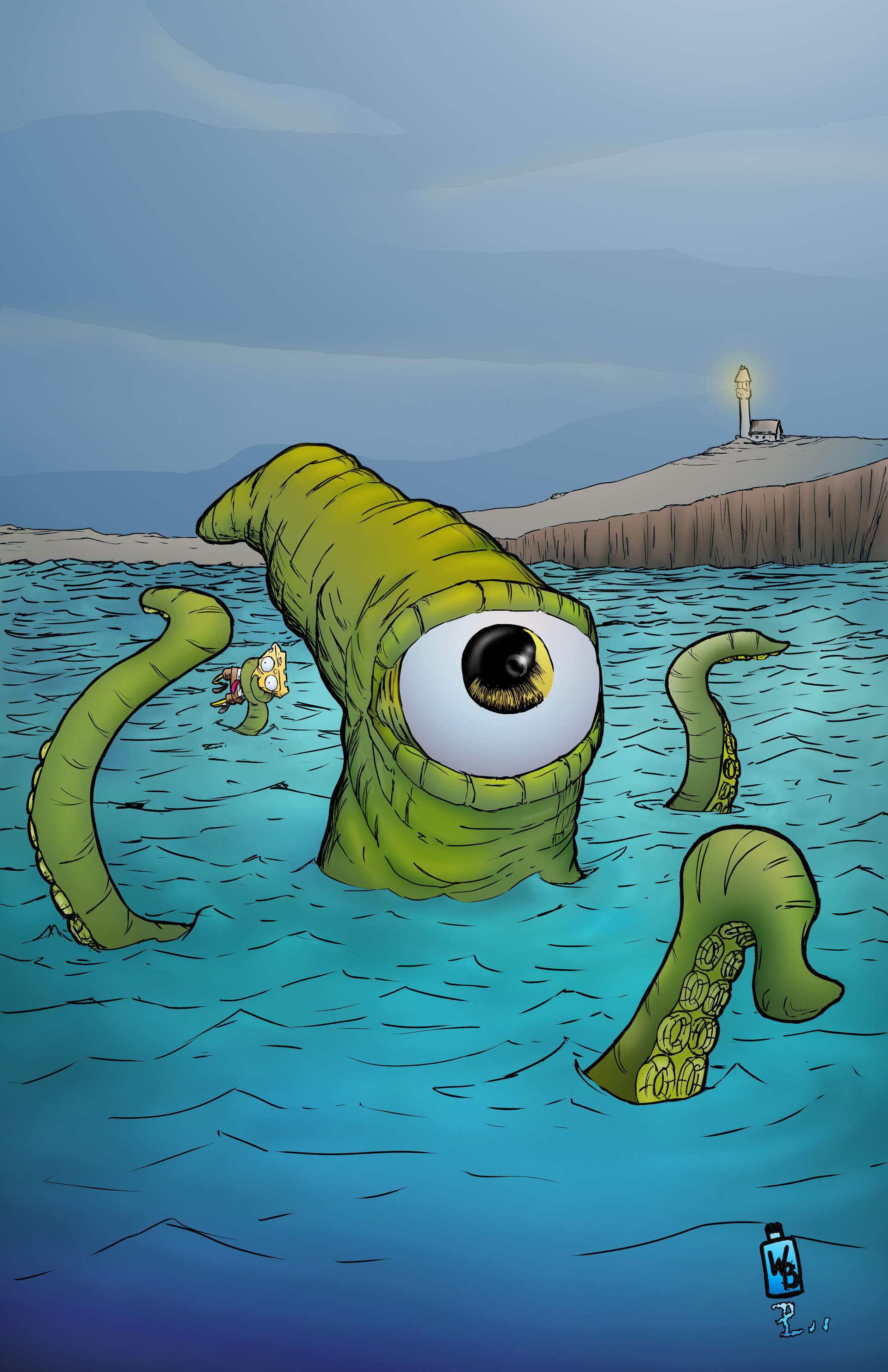 ArtStation - Spongebob's Demise