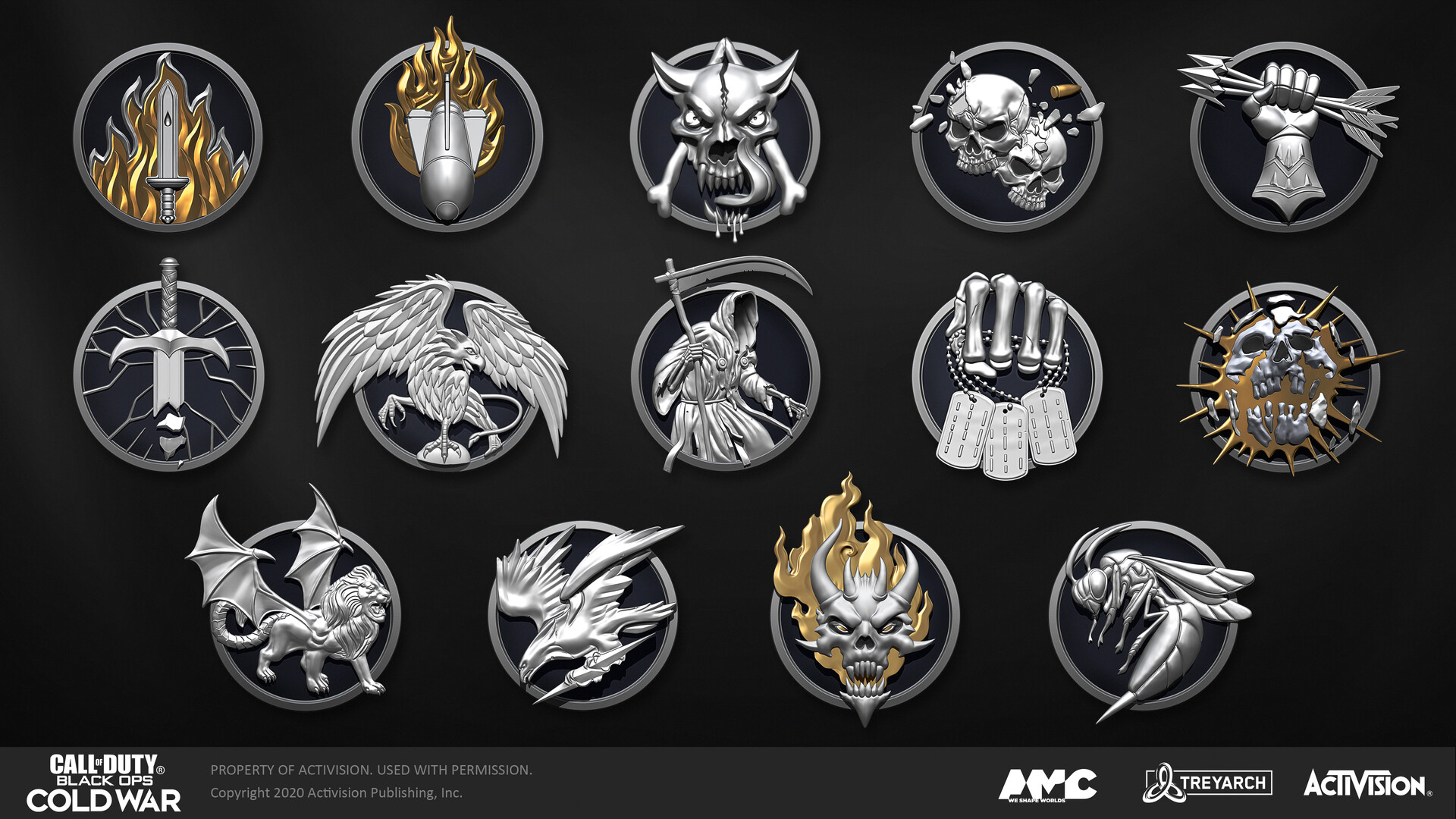 Cool War Emblems
