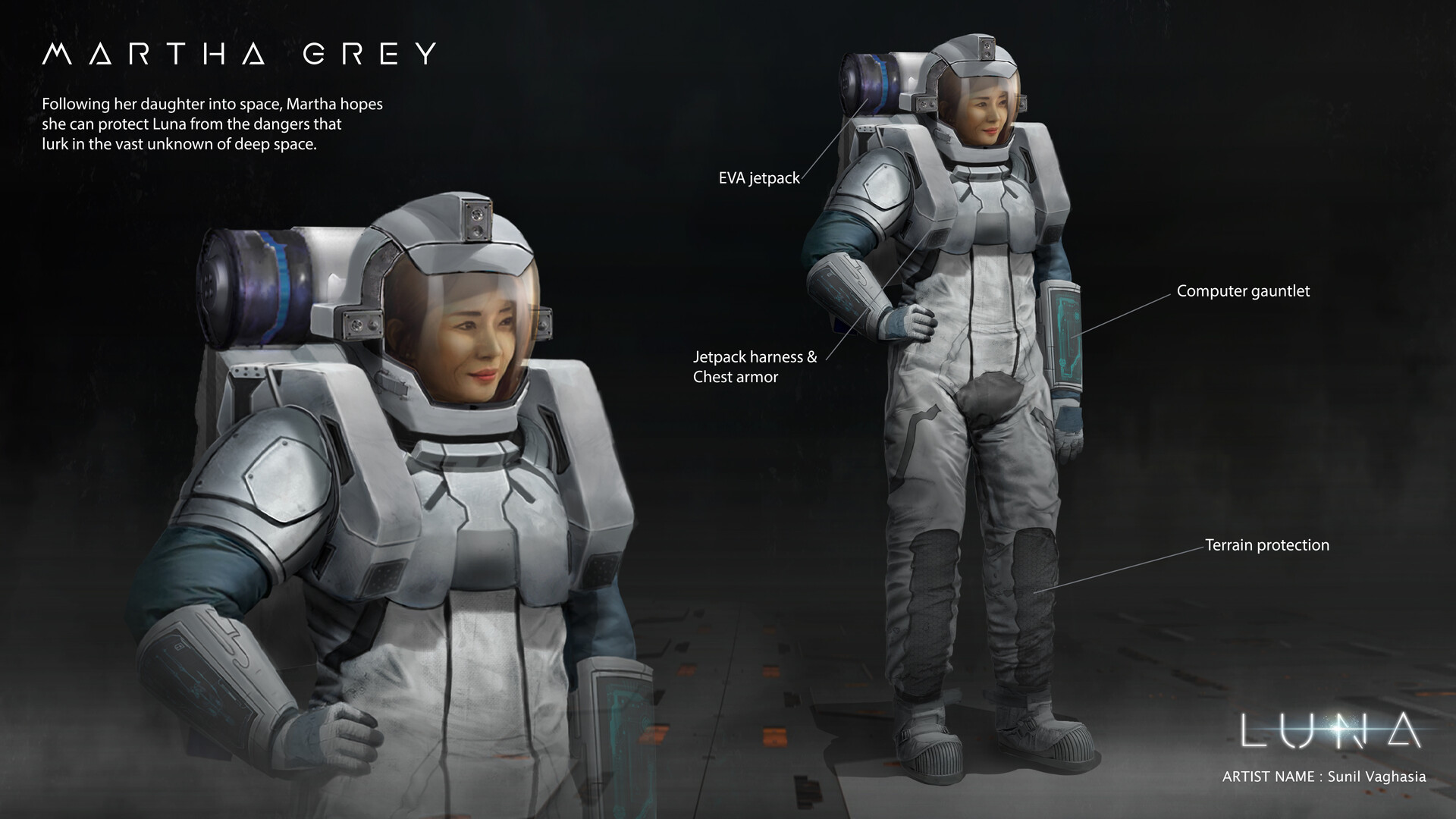 ArtStation - Project Luna: Human designs