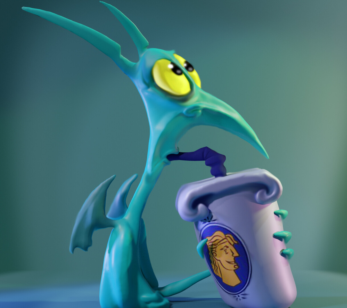 ArtStation - Panic from hercules