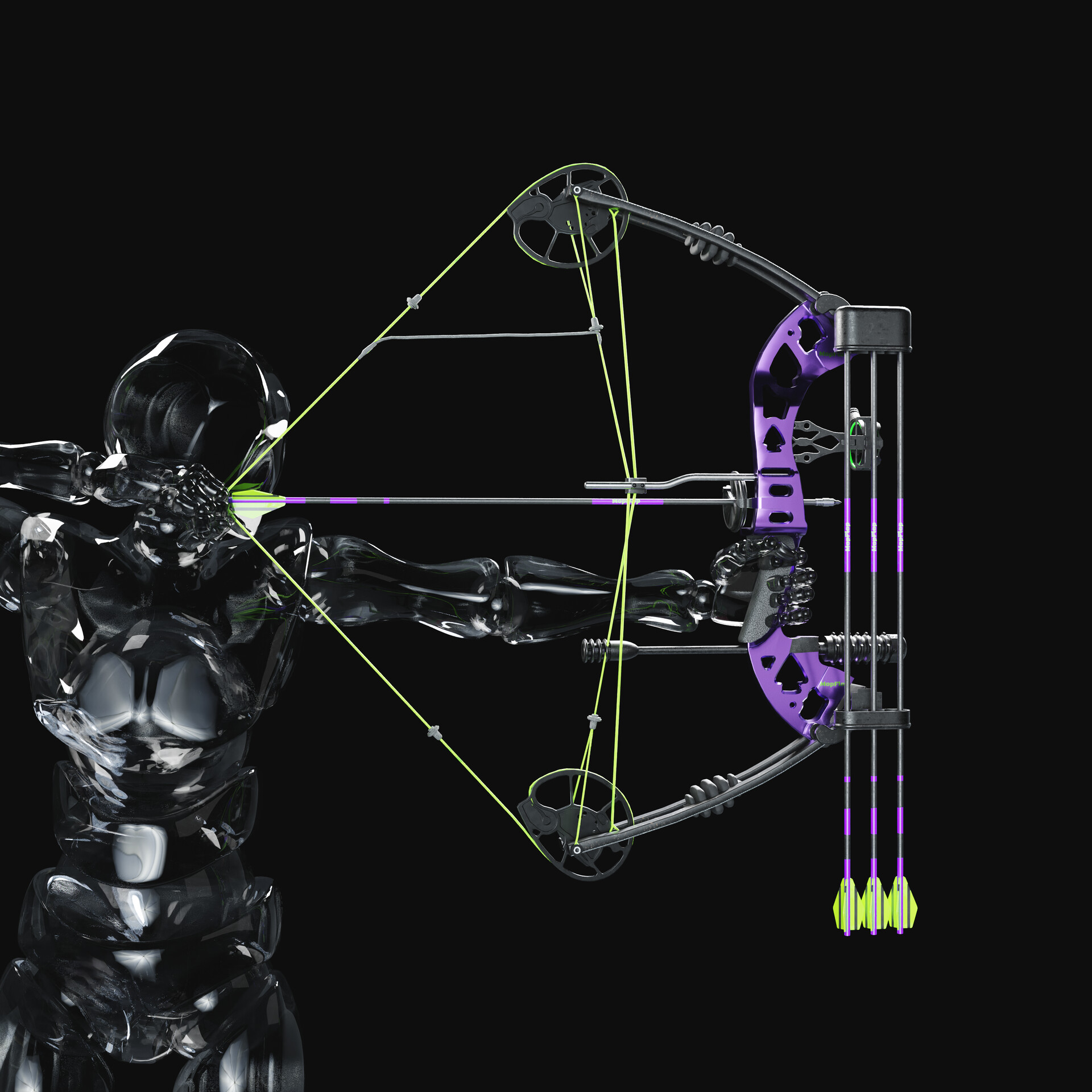 ArtStation - Compound Bow