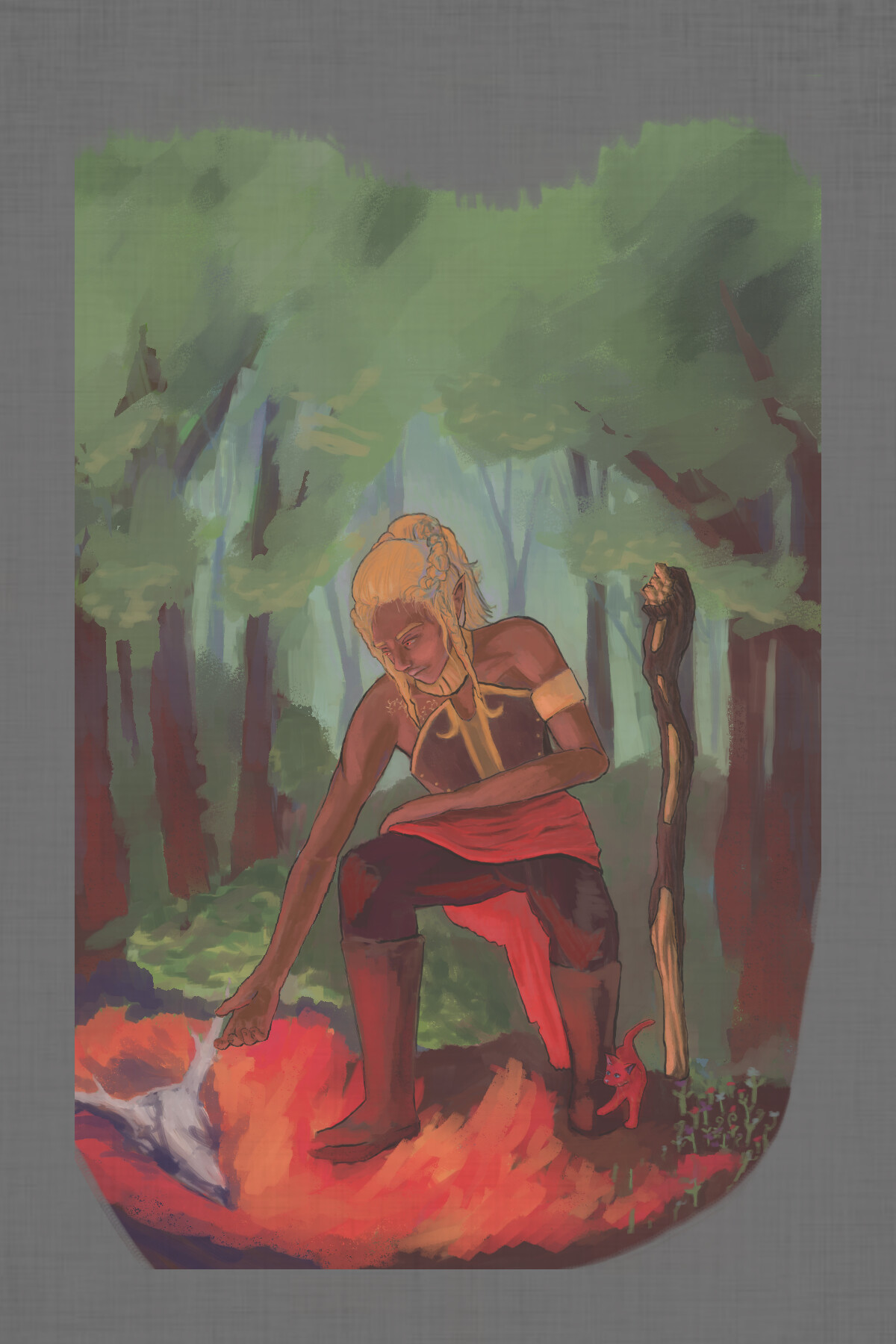 ArtStation - Character Illustration Request: Elio