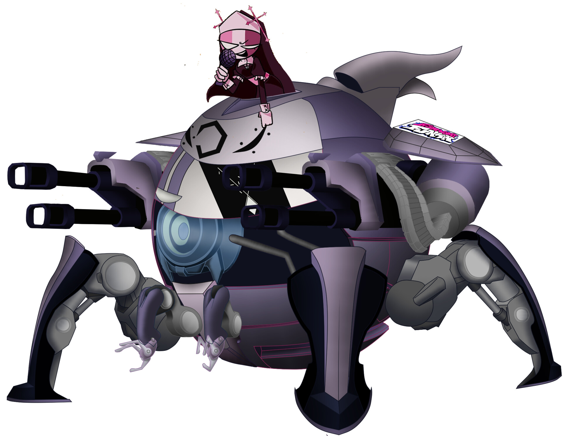 ArtStation - Wreaking Ball FNF Sarvente