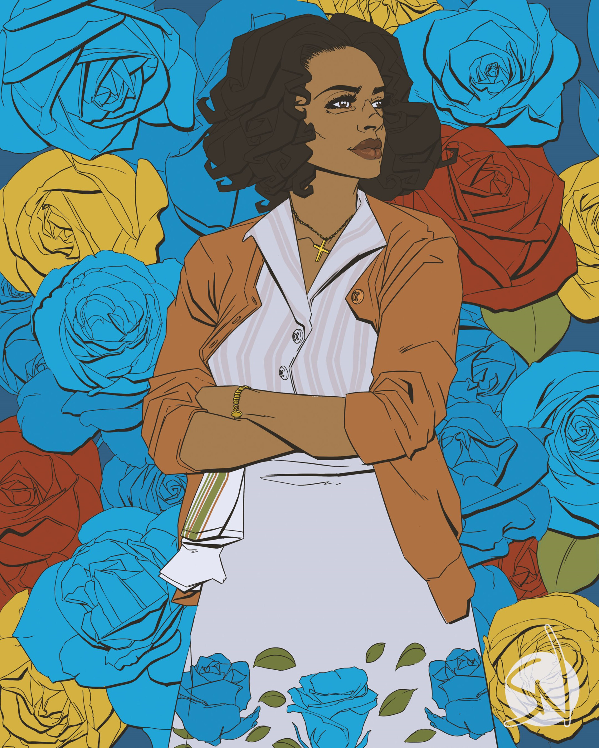 ArtStation - Viola Davis FanArt