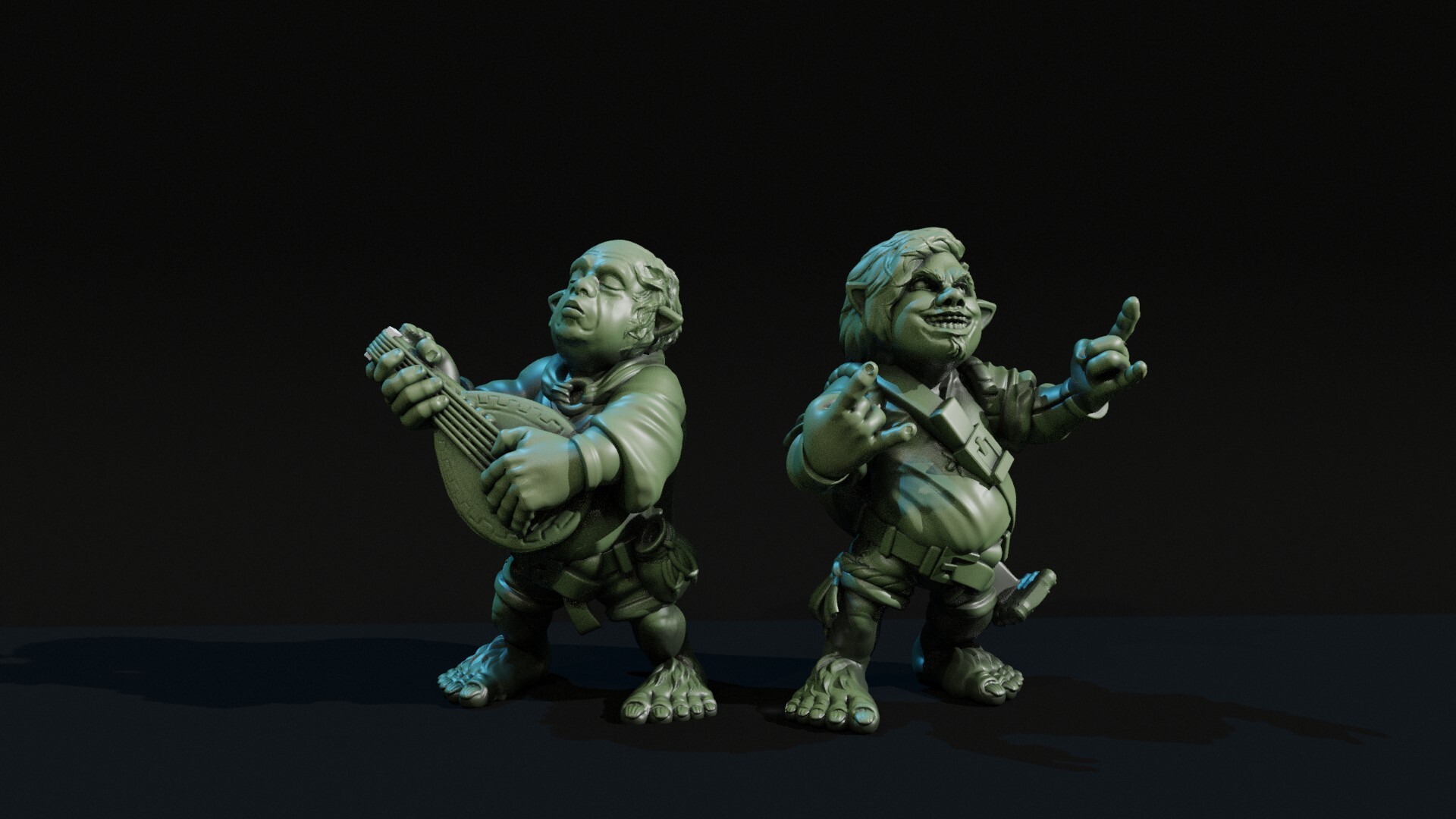 ArtStation - Best fantasy rock band in the world... tribute.