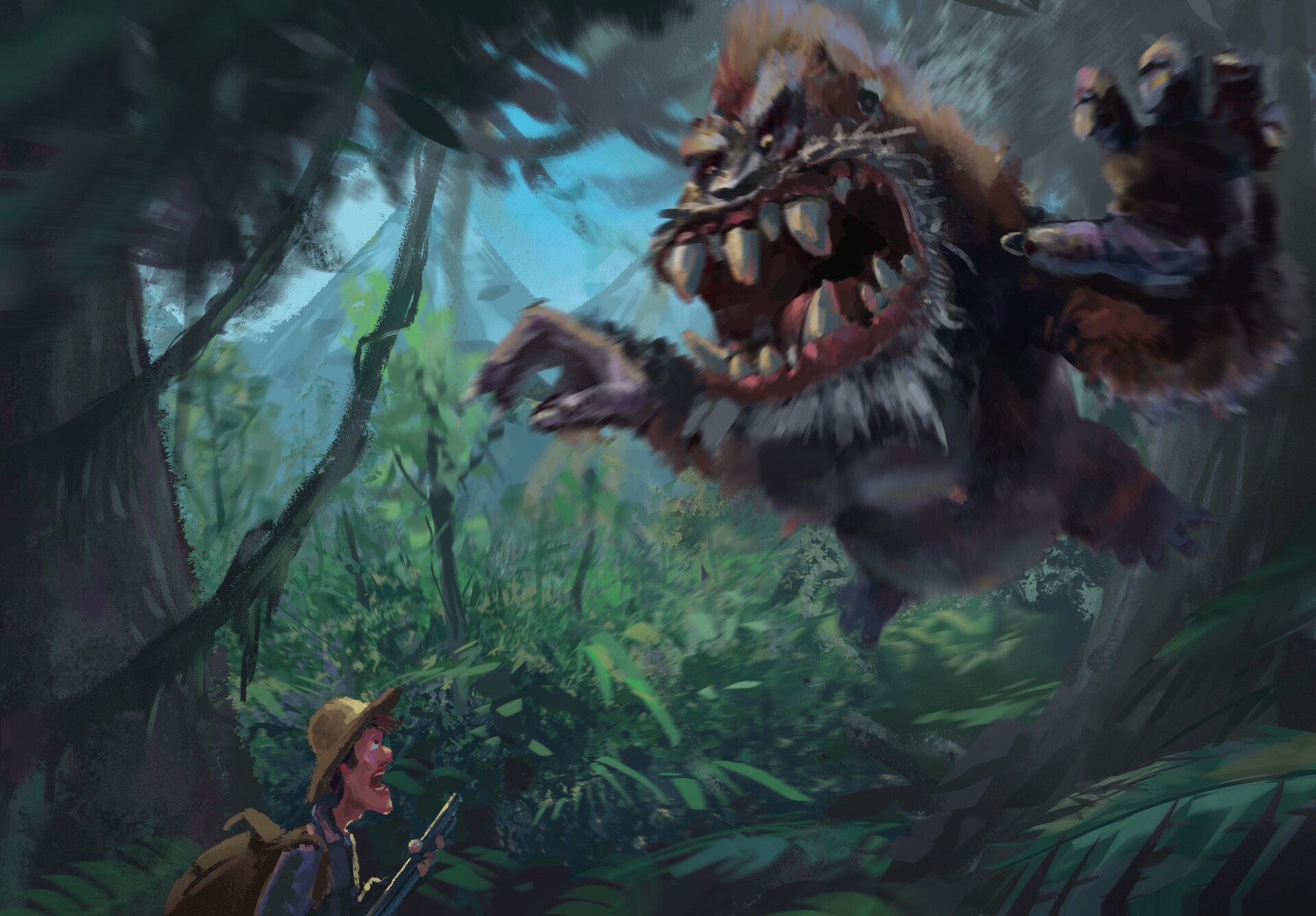 ArtStation - Big terrible ape