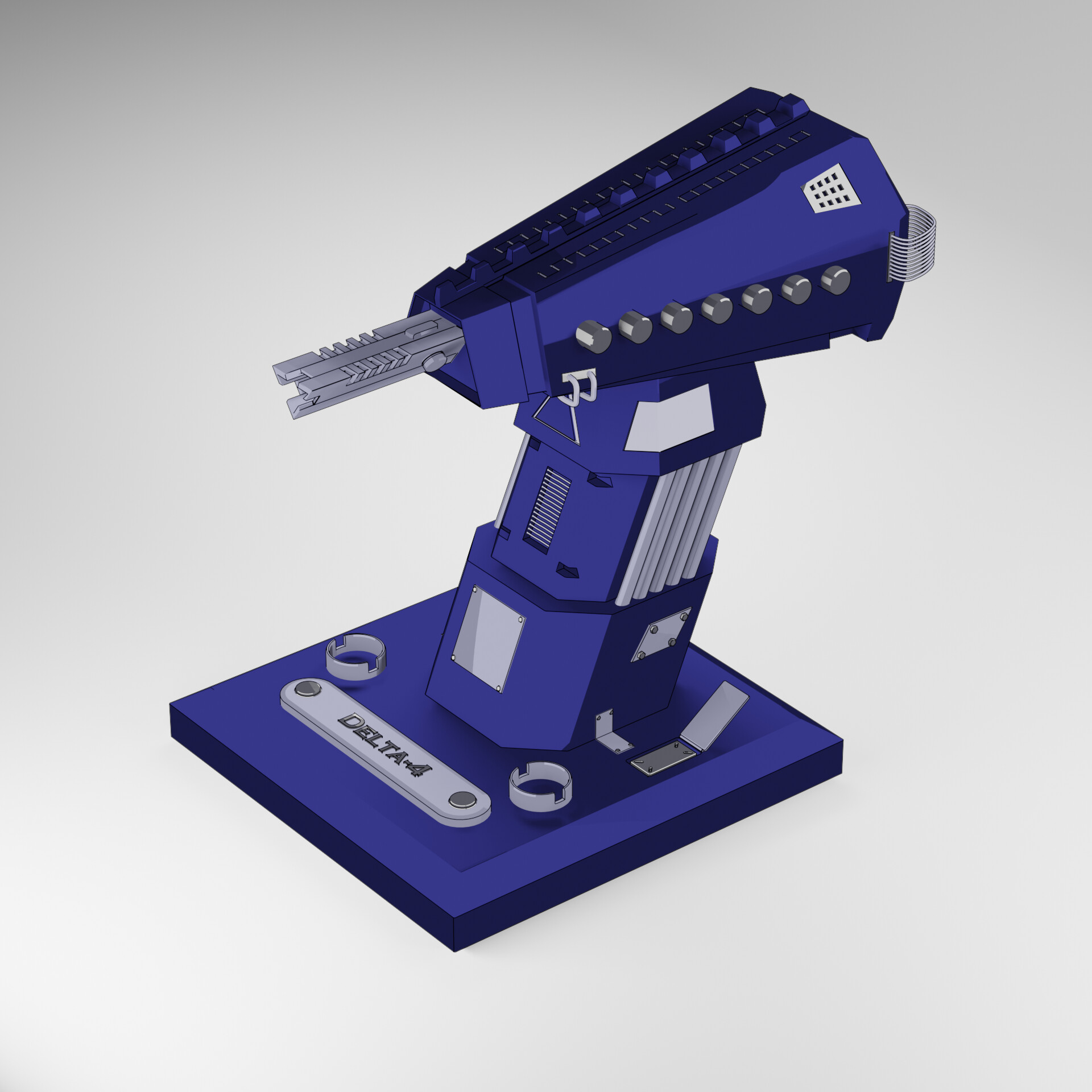 ArtStation - Turret (Delta-4)