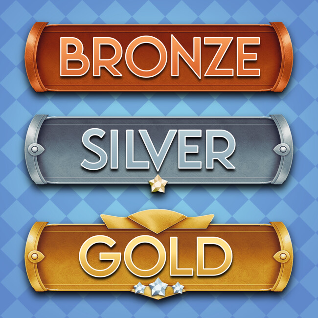 ArtStation - Ranked Plates