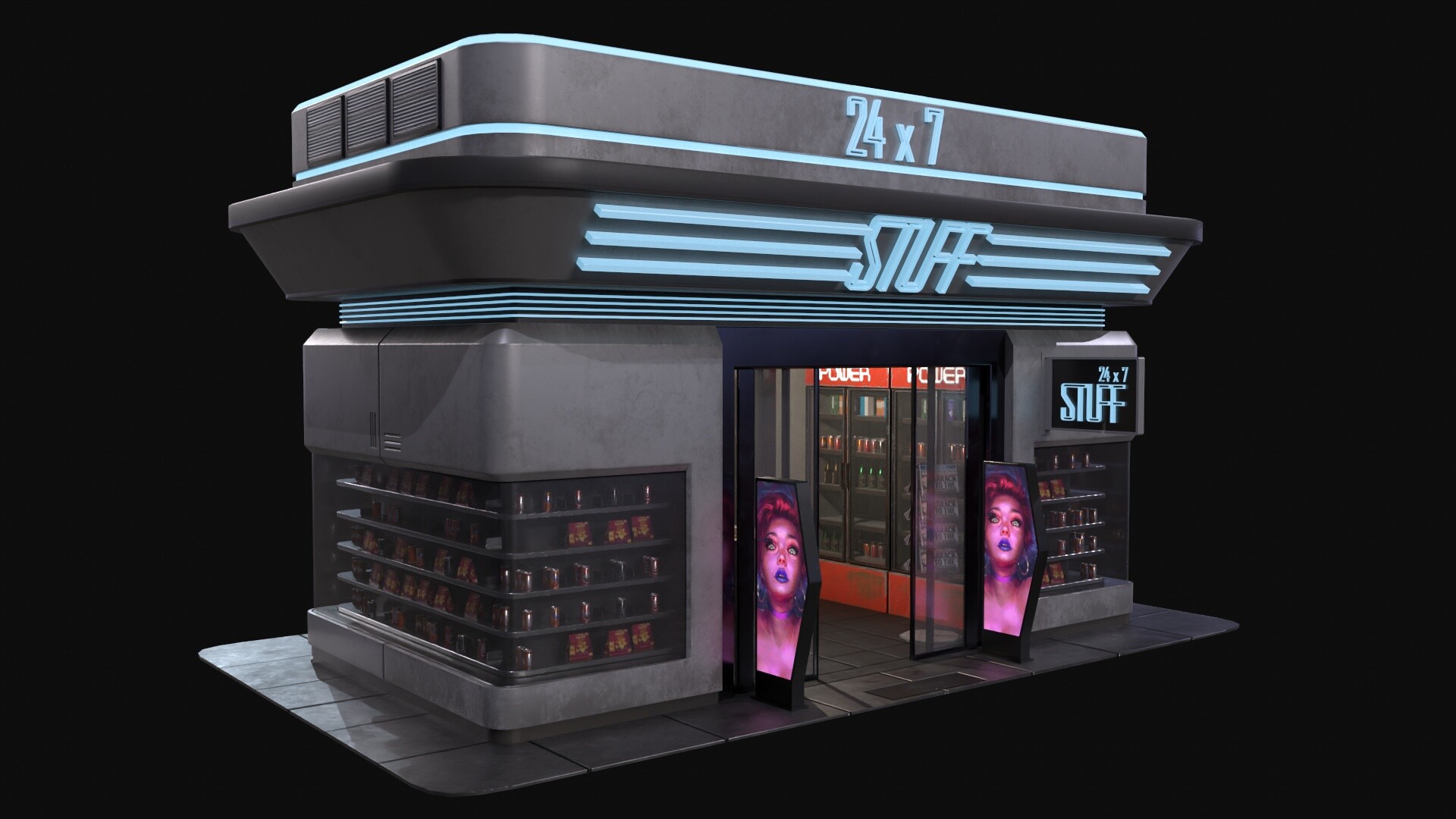 Saurabh Shankar - Cyberpunk Store
