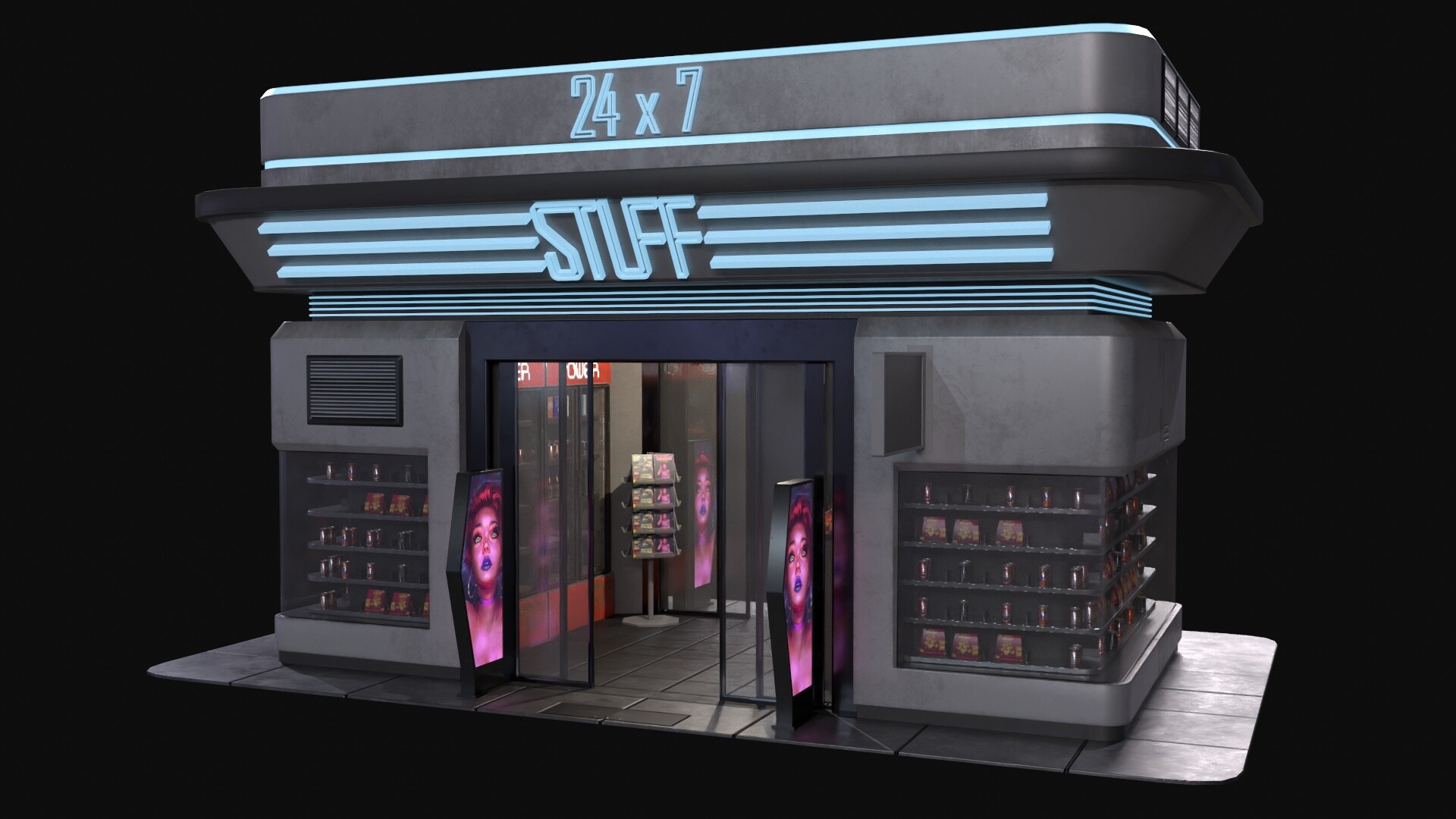 Saurabh Shankar - Cyberpunk Store