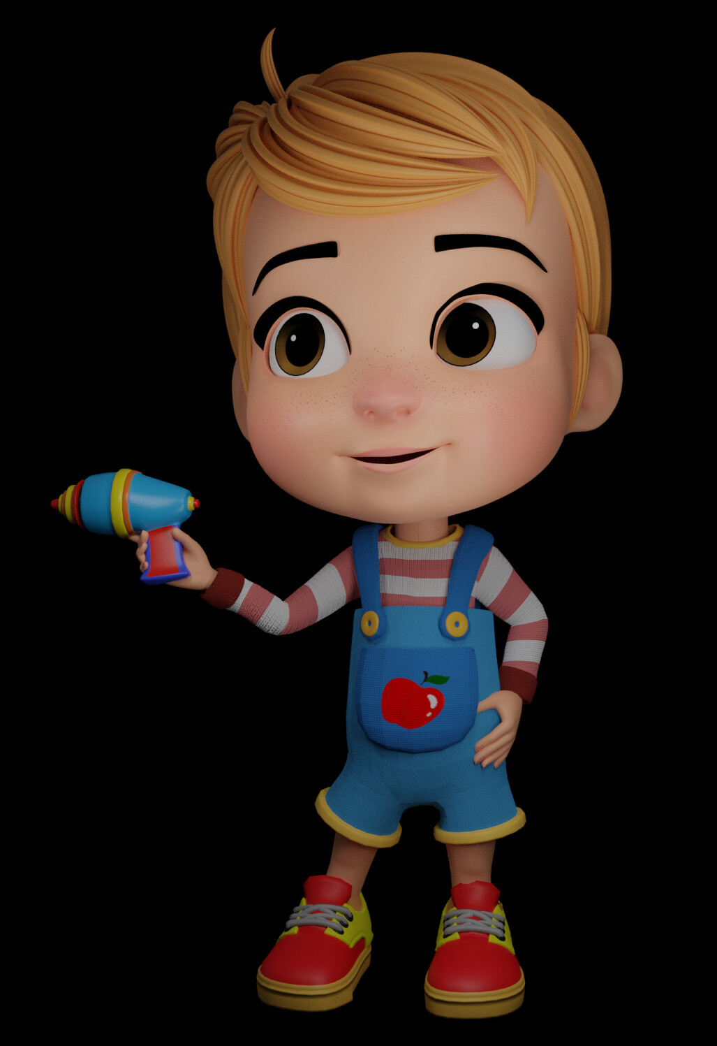 ArtStation - Cartoon Boy -Fully Rigged