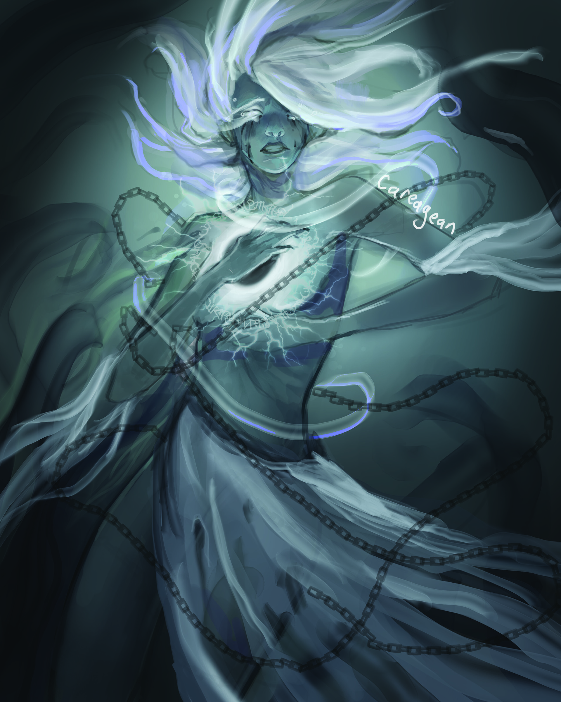 ArtStation - Banshee Sketch - 2021