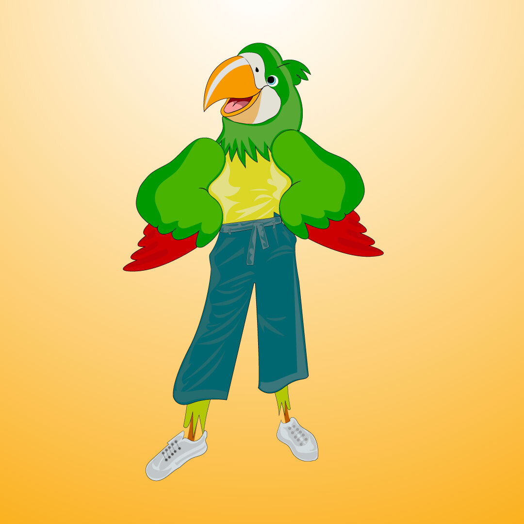 ArtStation - Parrot in Outfit