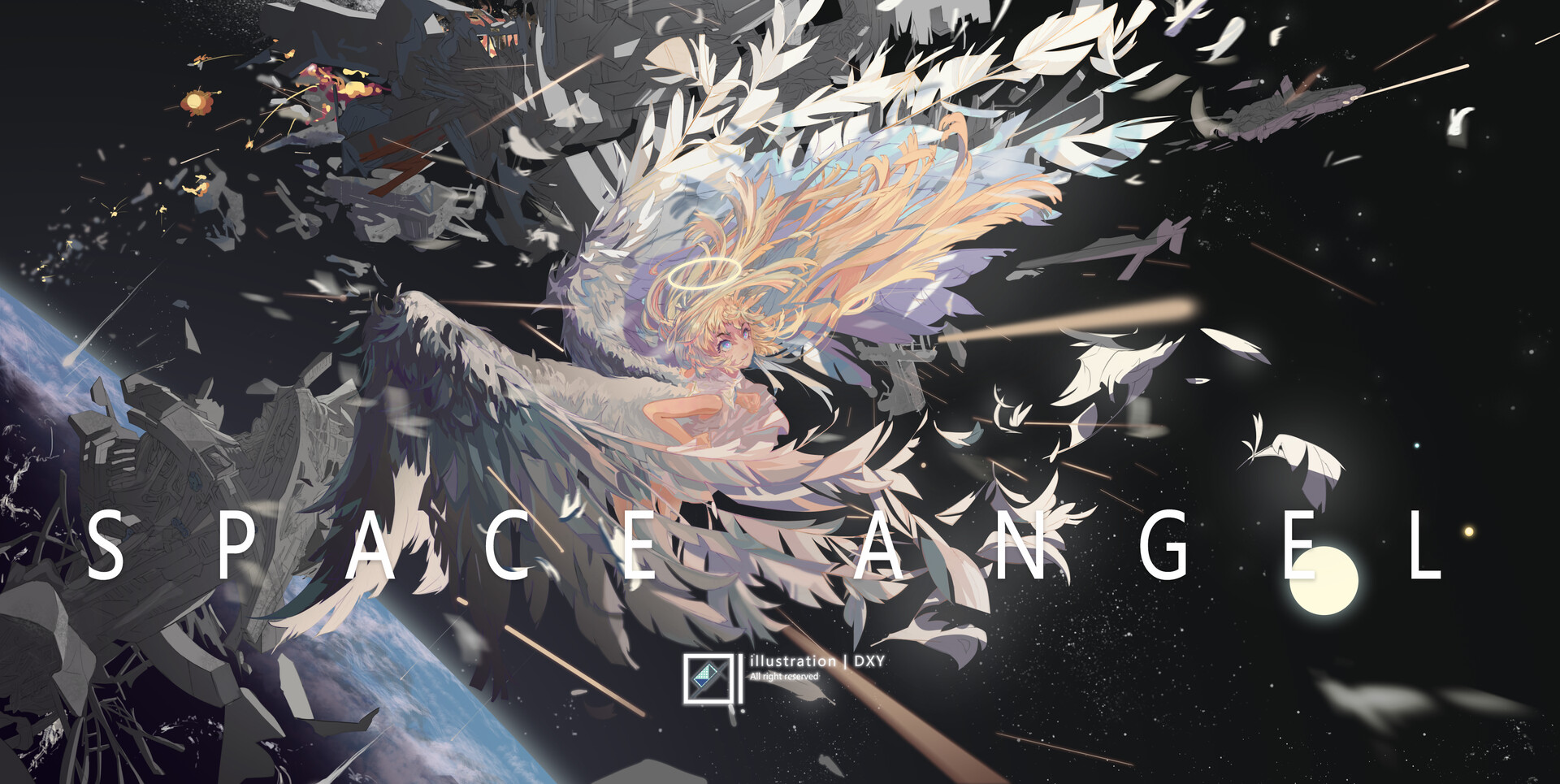 ArtStation - space angel
