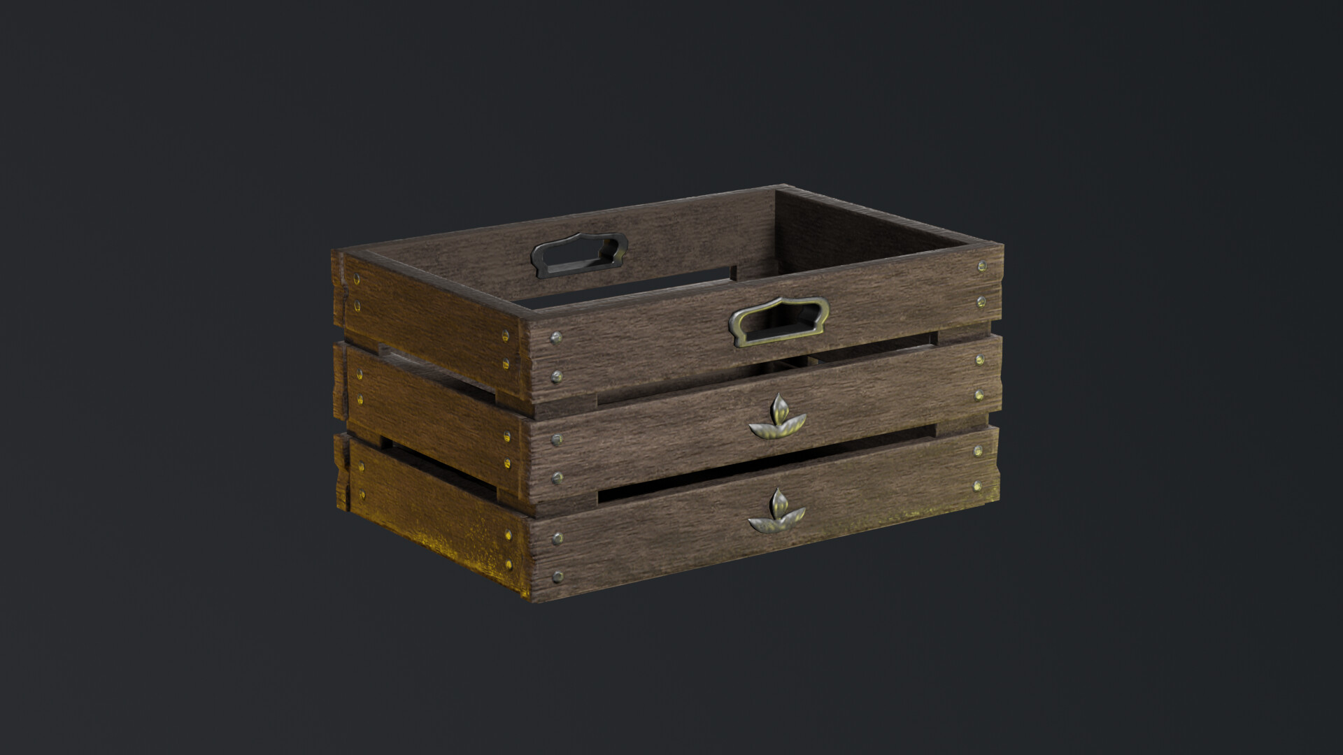 ArtStation - an in-game model of Crate
