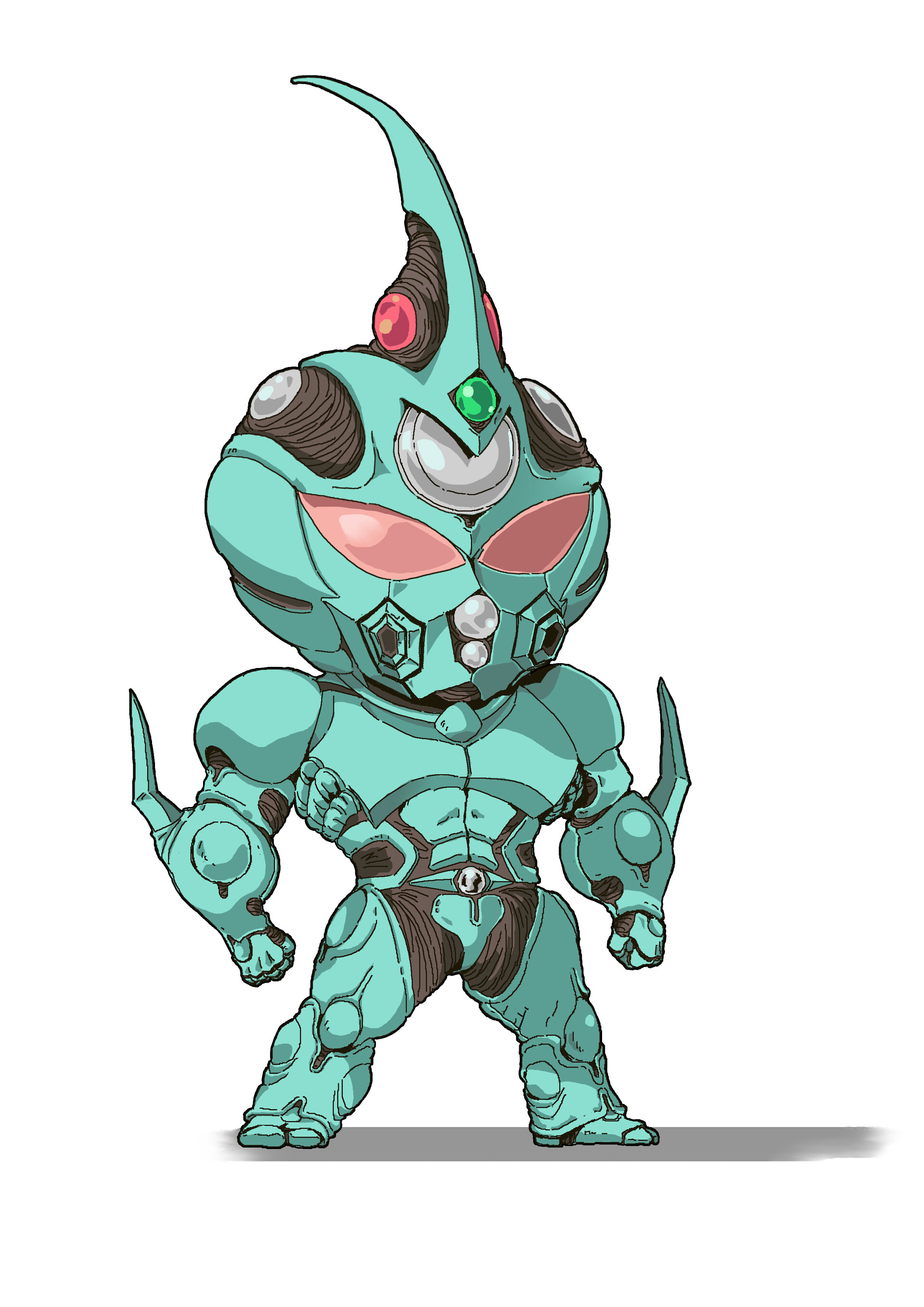 ArtStation - Guyver 1_SD Fan Art