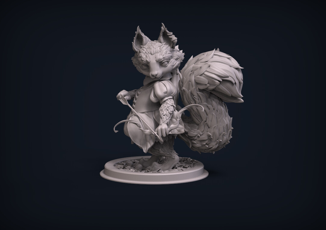 Alexandra Tihonya - Squirrel-archer (Redwall)