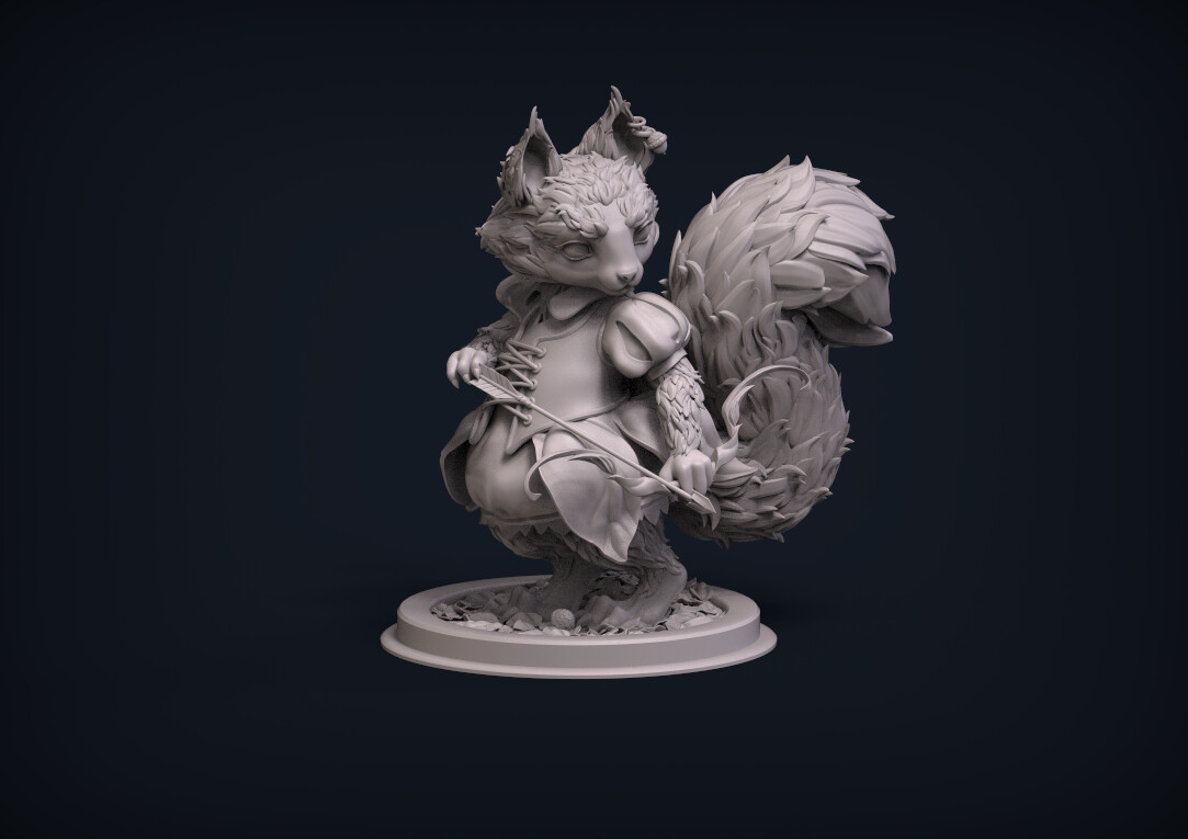 Alexandra Tihonya - Squirrel-archer (Redwall)