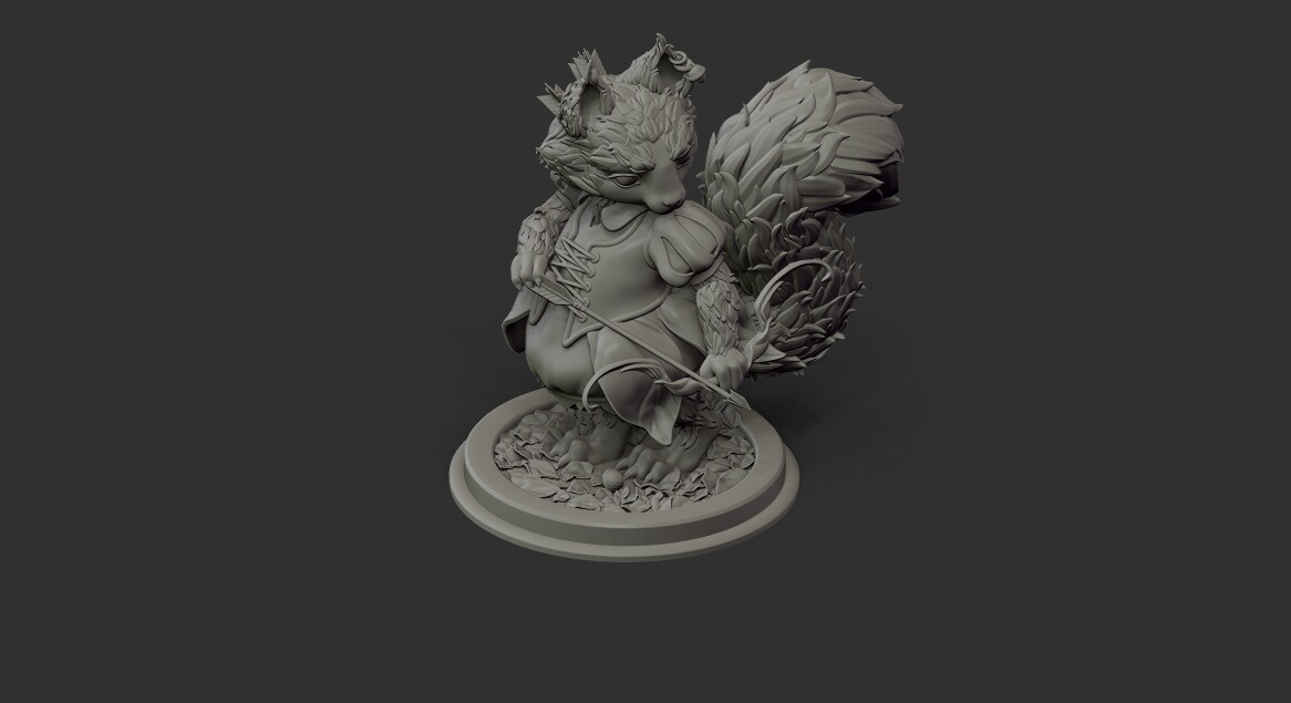 Alexandra Tihonya - Squirrel-archer (Redwall)